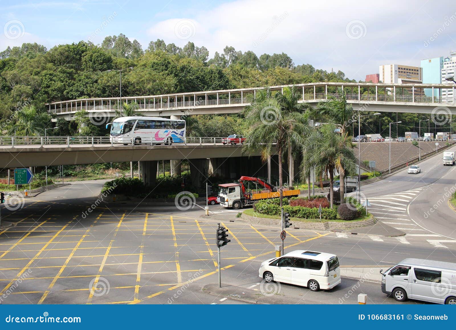Le Kwai Fong Du Kwai Tsing District Photo éditorial - Image du foncé ...