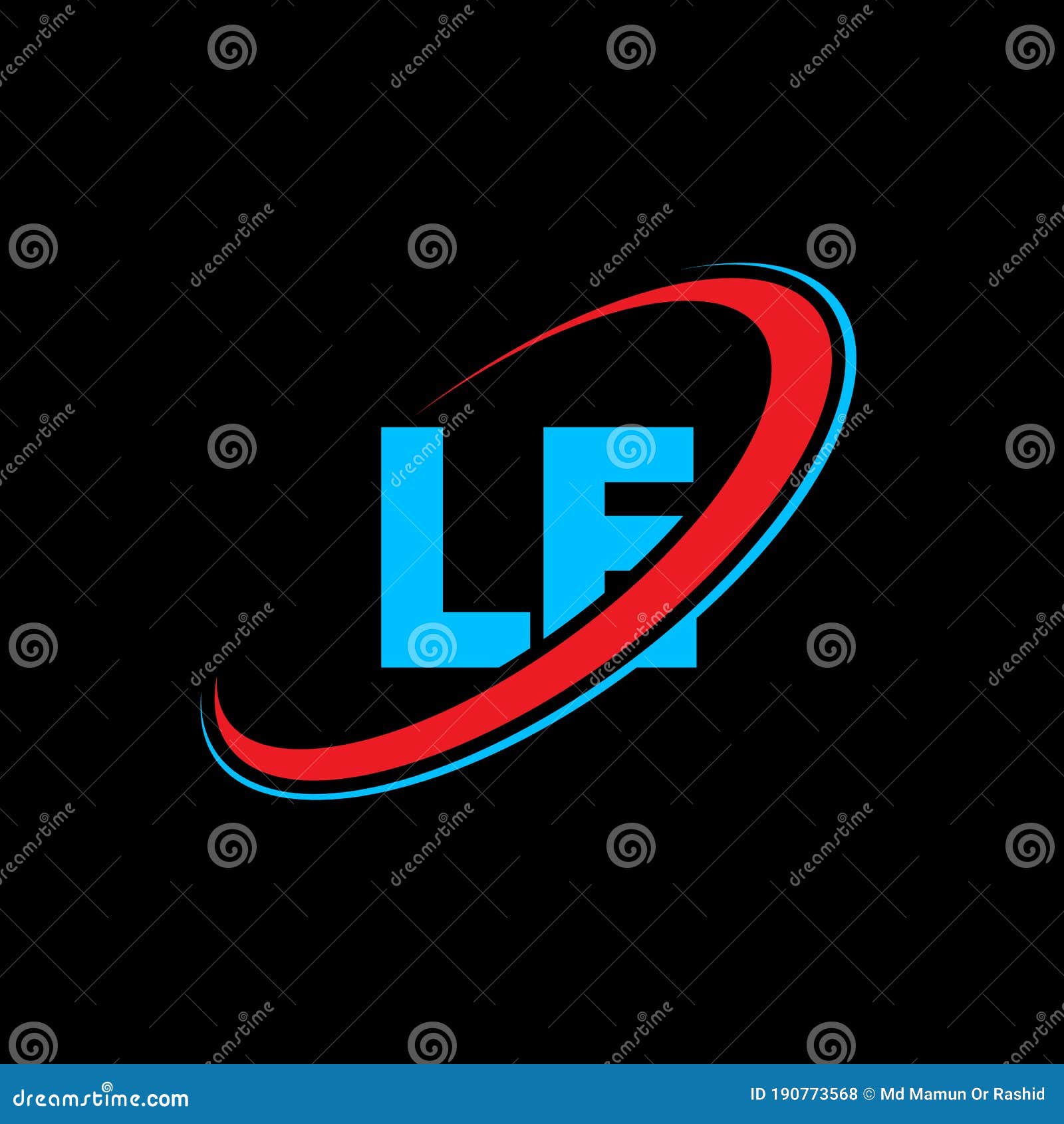 LE L E Letter Logo Design. Initial Letter LE Linked Circle Uppercase ...
