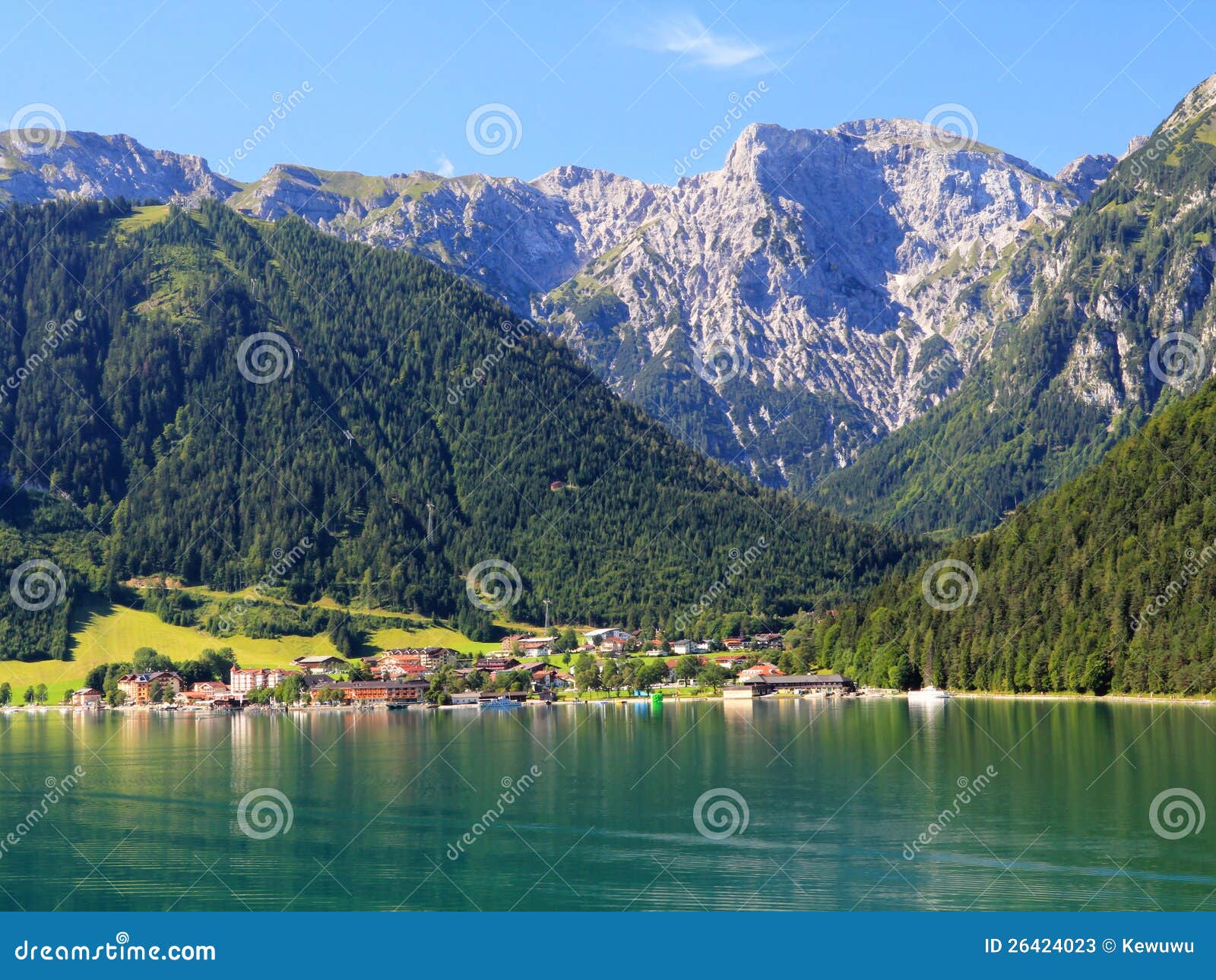 Le Lac Achensee En Autriche Image stock - Image du tyrol, horizontal ...