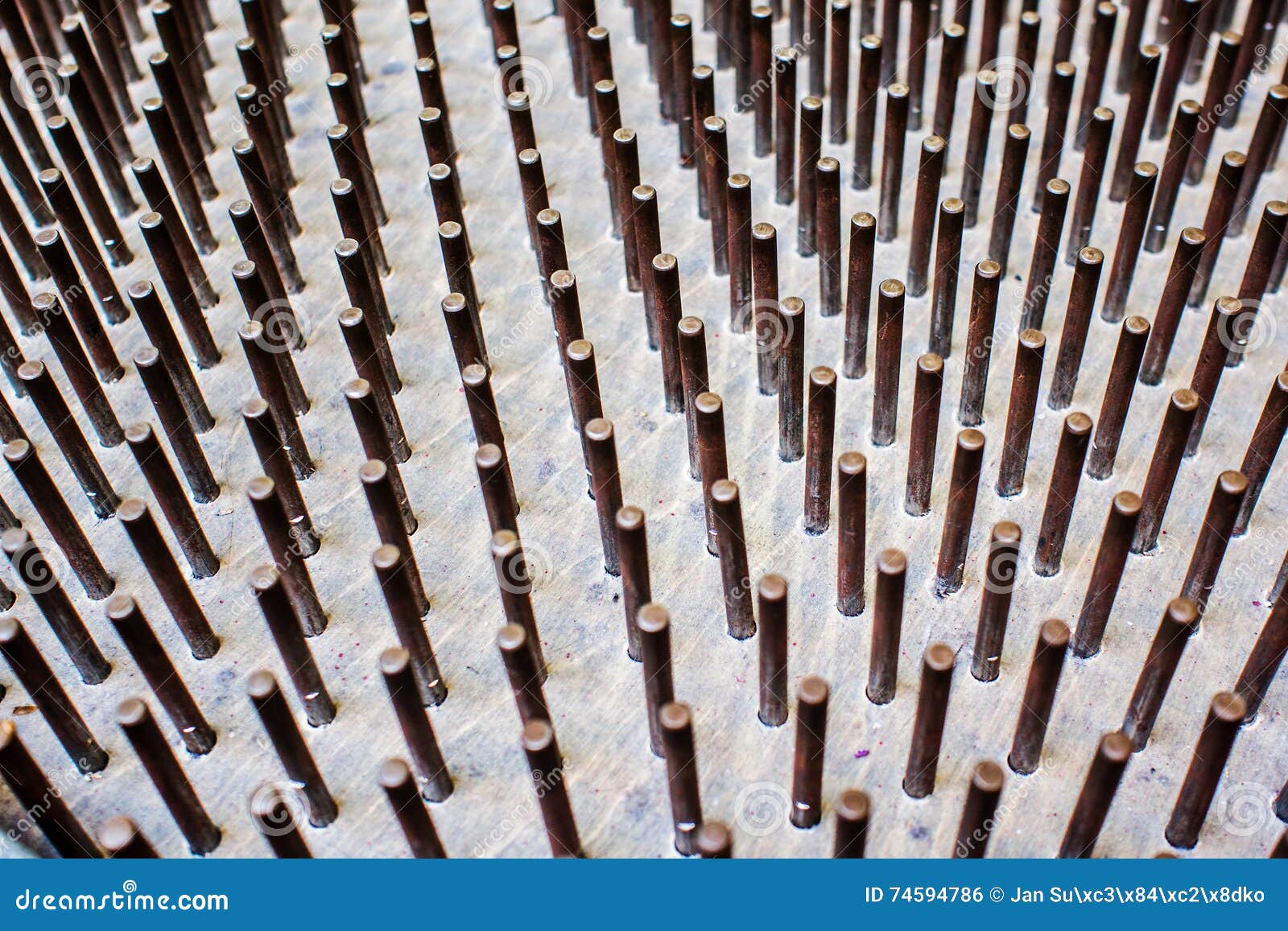 Le lit du fakir photo stock. Image du groupe, forme, carpé - 74594786