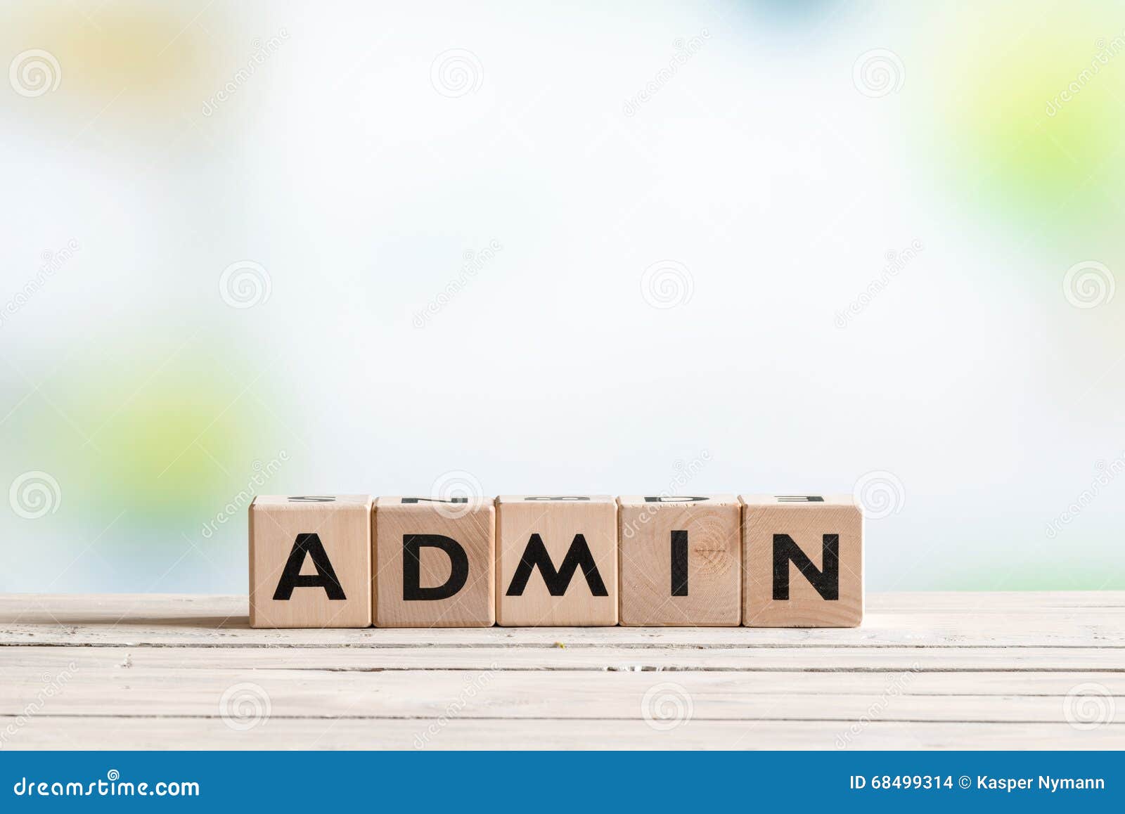 Le Login D'Admin Se Connectent Une Table Photo stock - Image du ...