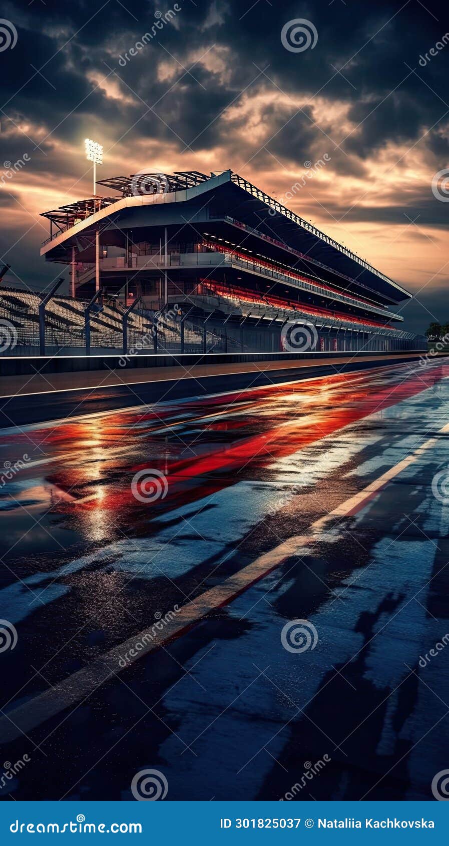 Le Mans car racing track stock illustration. Illustration of finish ...