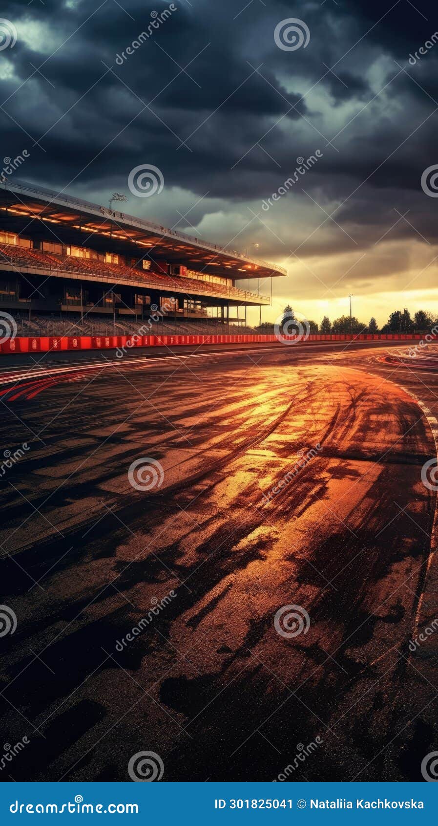 Le Mans car racing track stock illustration. Illustration of auto ...
