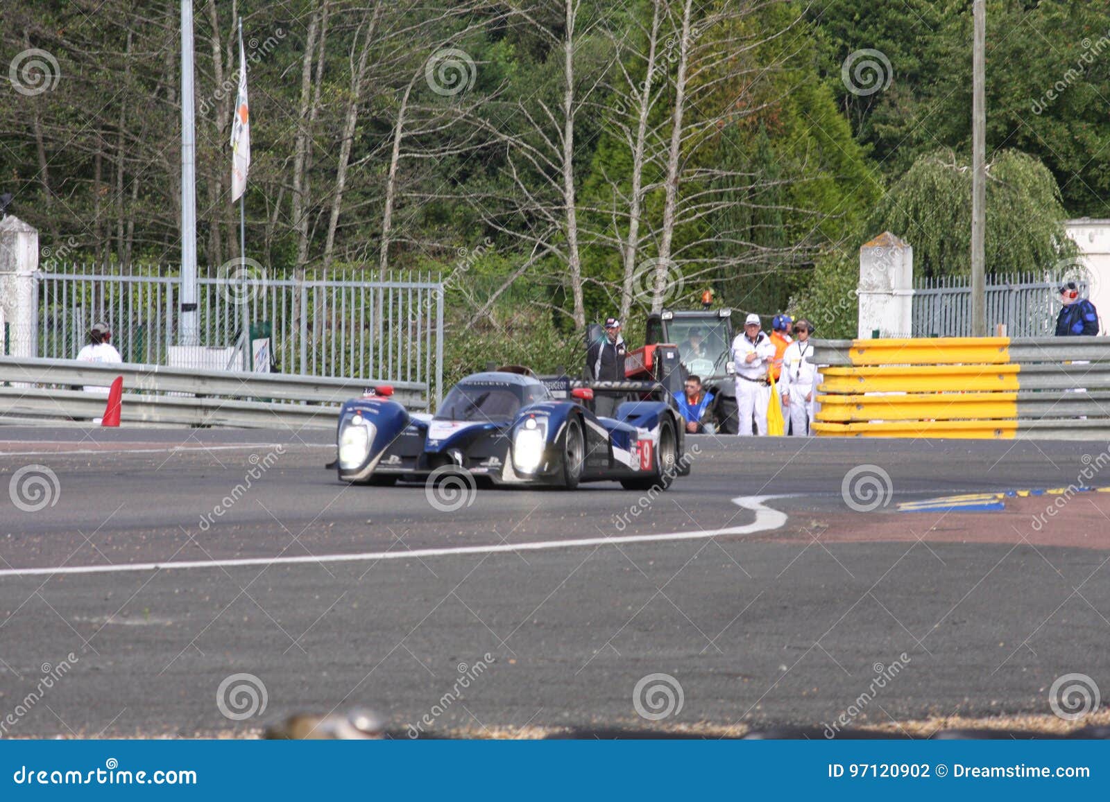 Le Mans Racing Car editorial photography. Image of road - 97120902