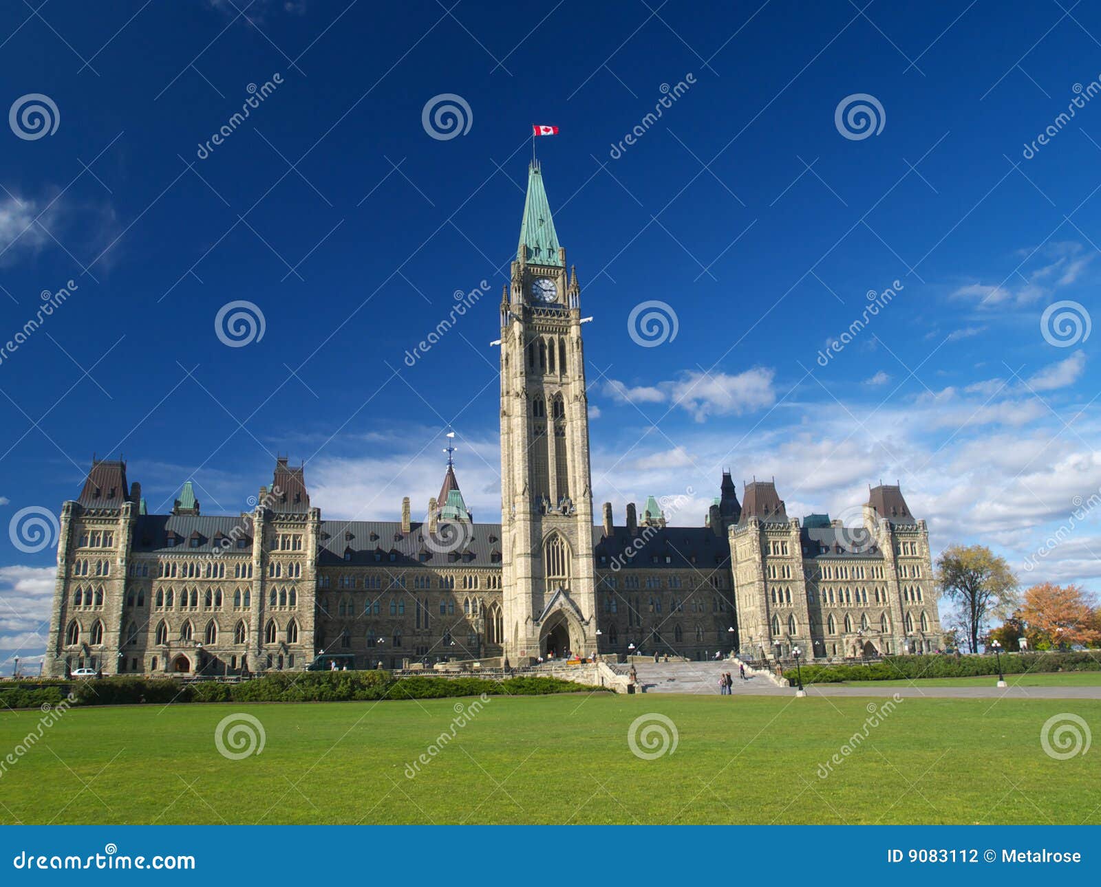 Le parlement canadien photo stock. Image du métropole - 9083112