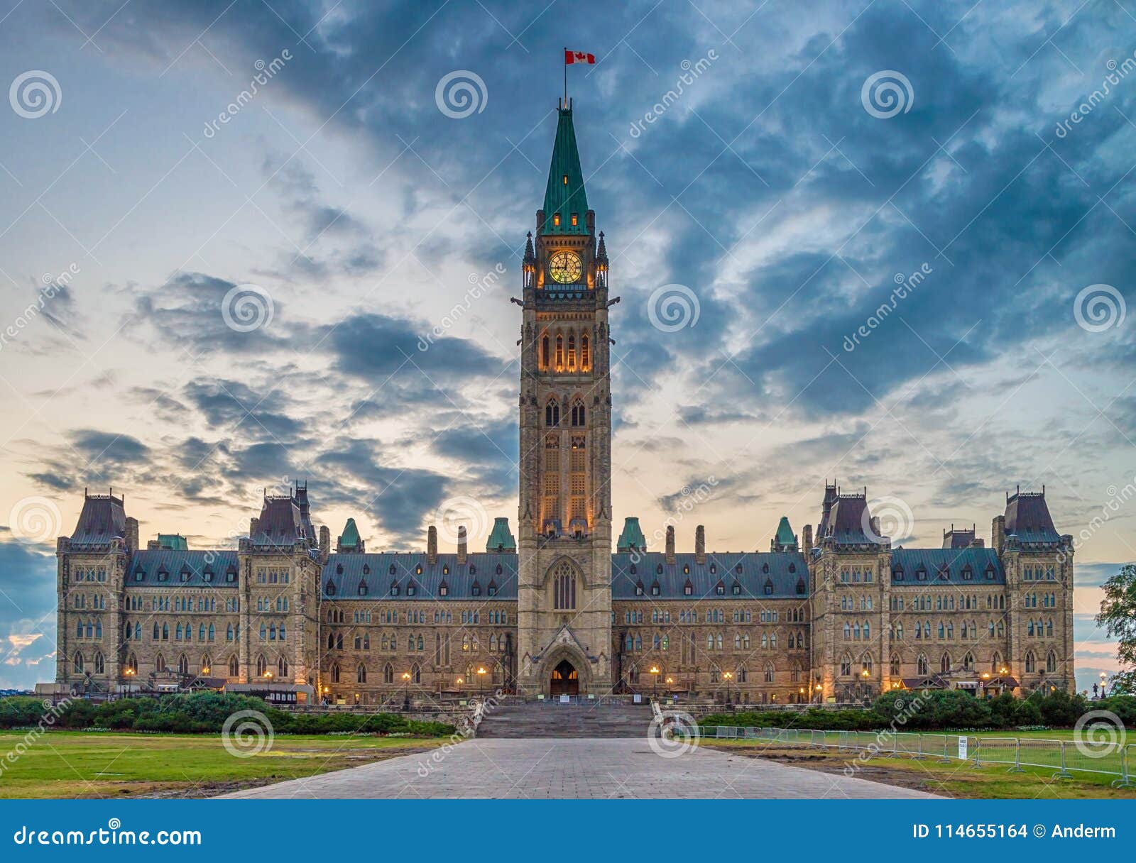 Le Parlement Du Canada à Ottawa Photo stock - Image du monument, maison ...