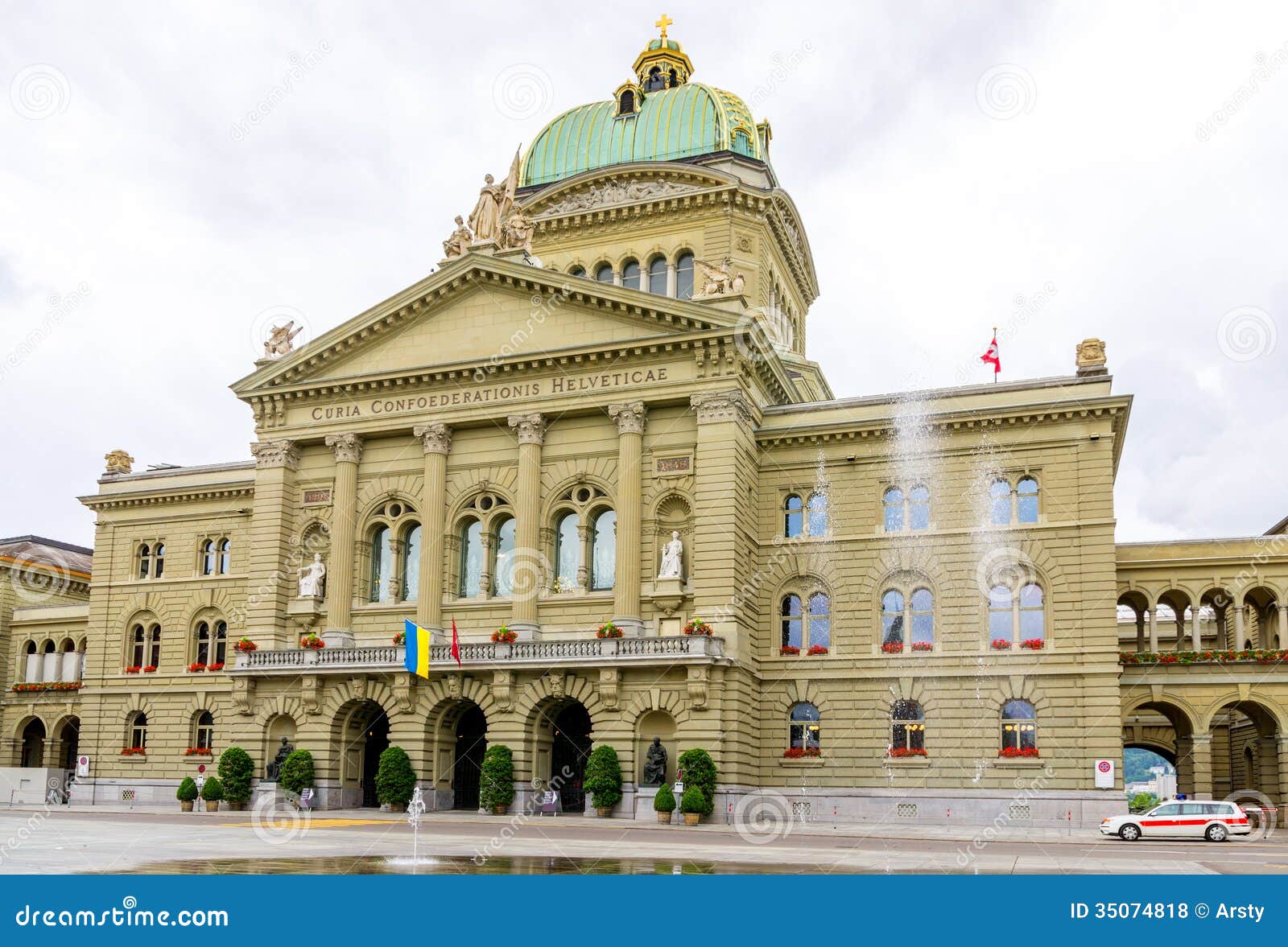 Le Parlement Fédéral Berne Suisse Photo Stock Image Du Cloudscape Europe 35074818