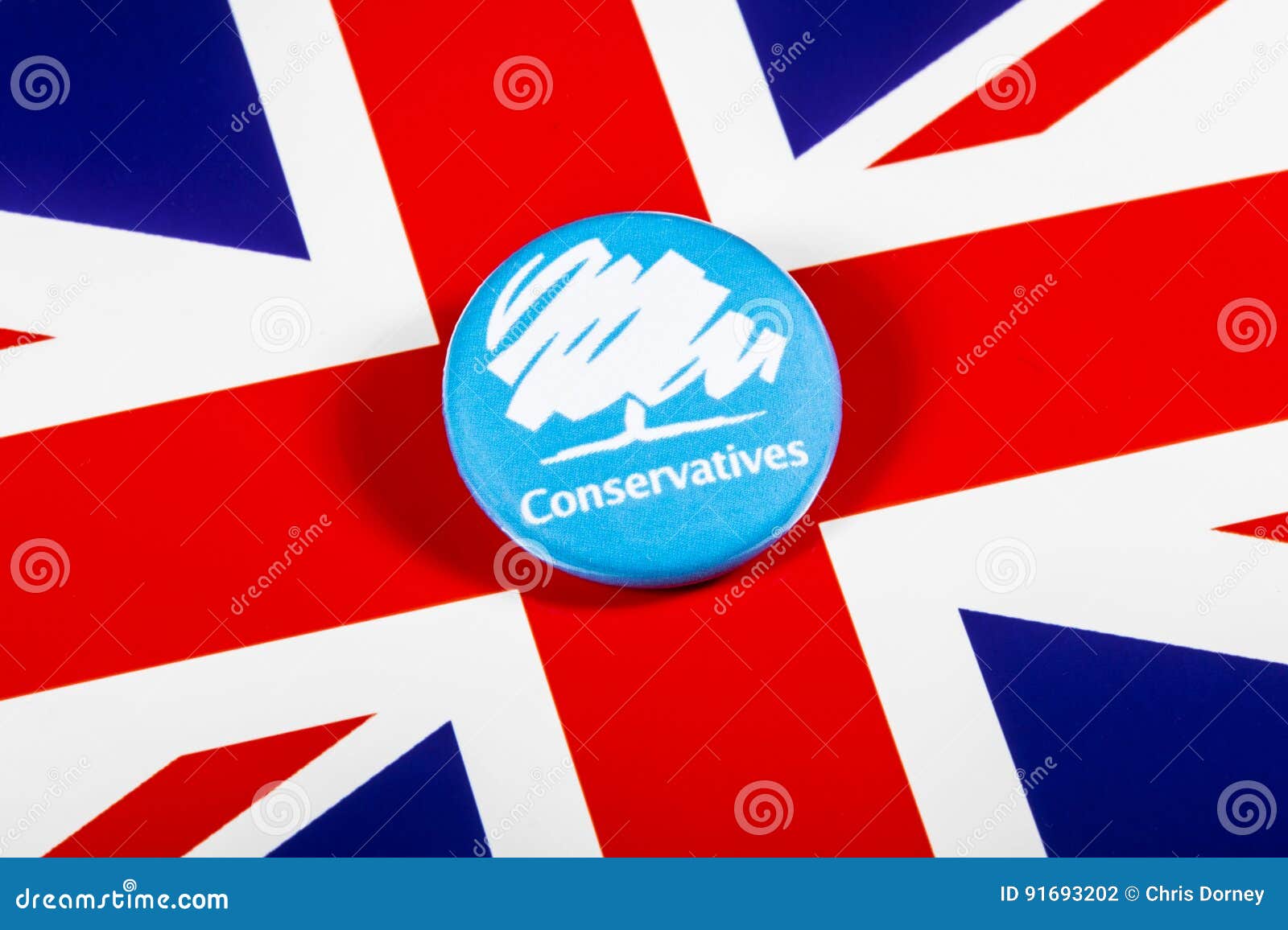 Le Parti conservateur photographie éditorial. Image du royaume - 91693202