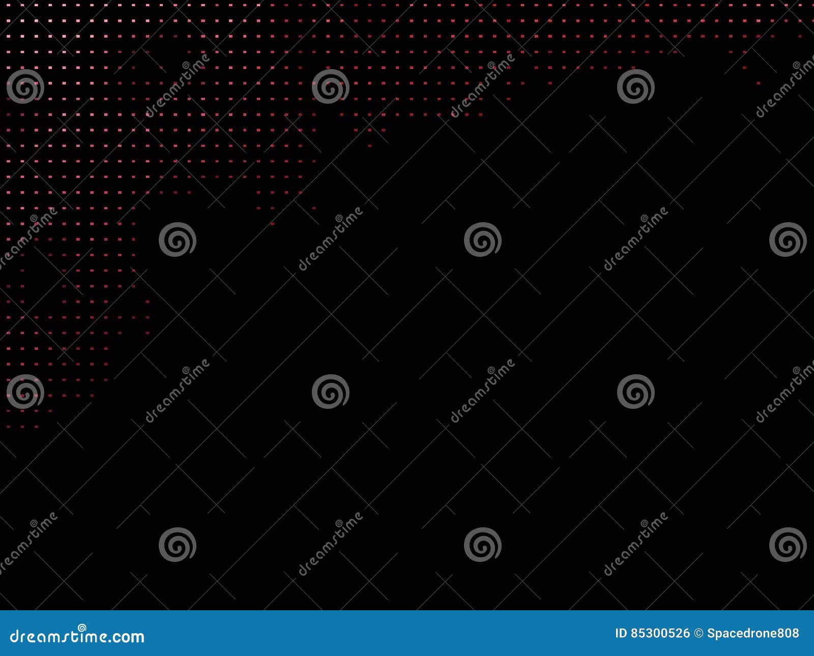 Le Pixel Rouge Horizontal Pointille Le Fond D'illustration Illustration ...