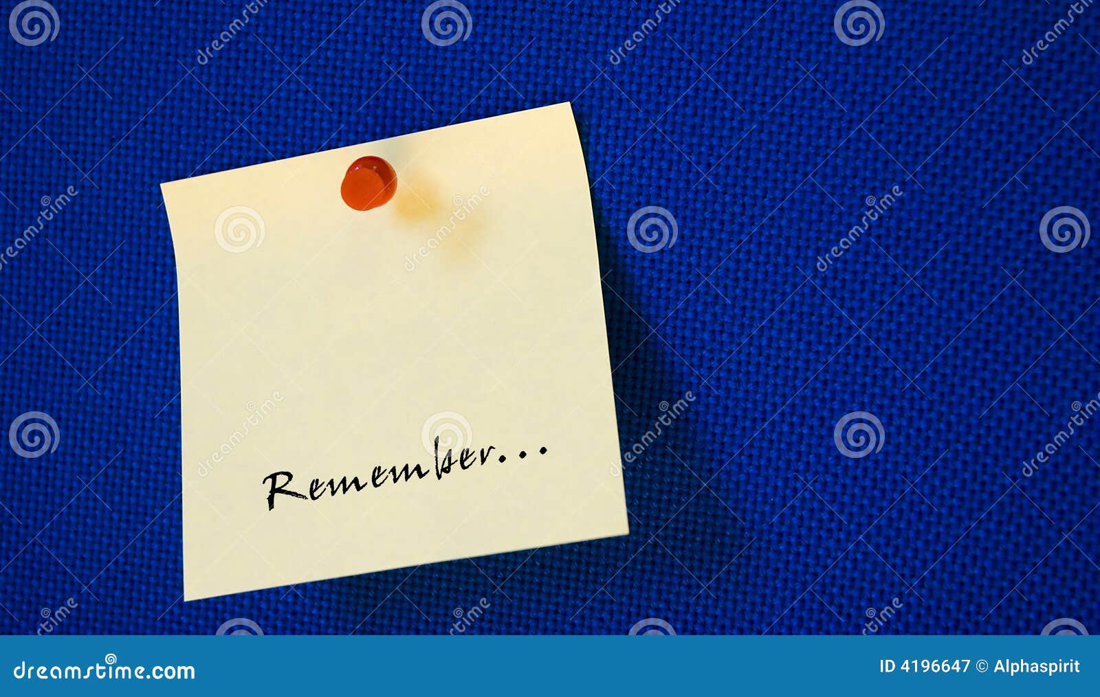 Le Post-it Avec Rappellent La Note Image stock - Image du mémoire ...