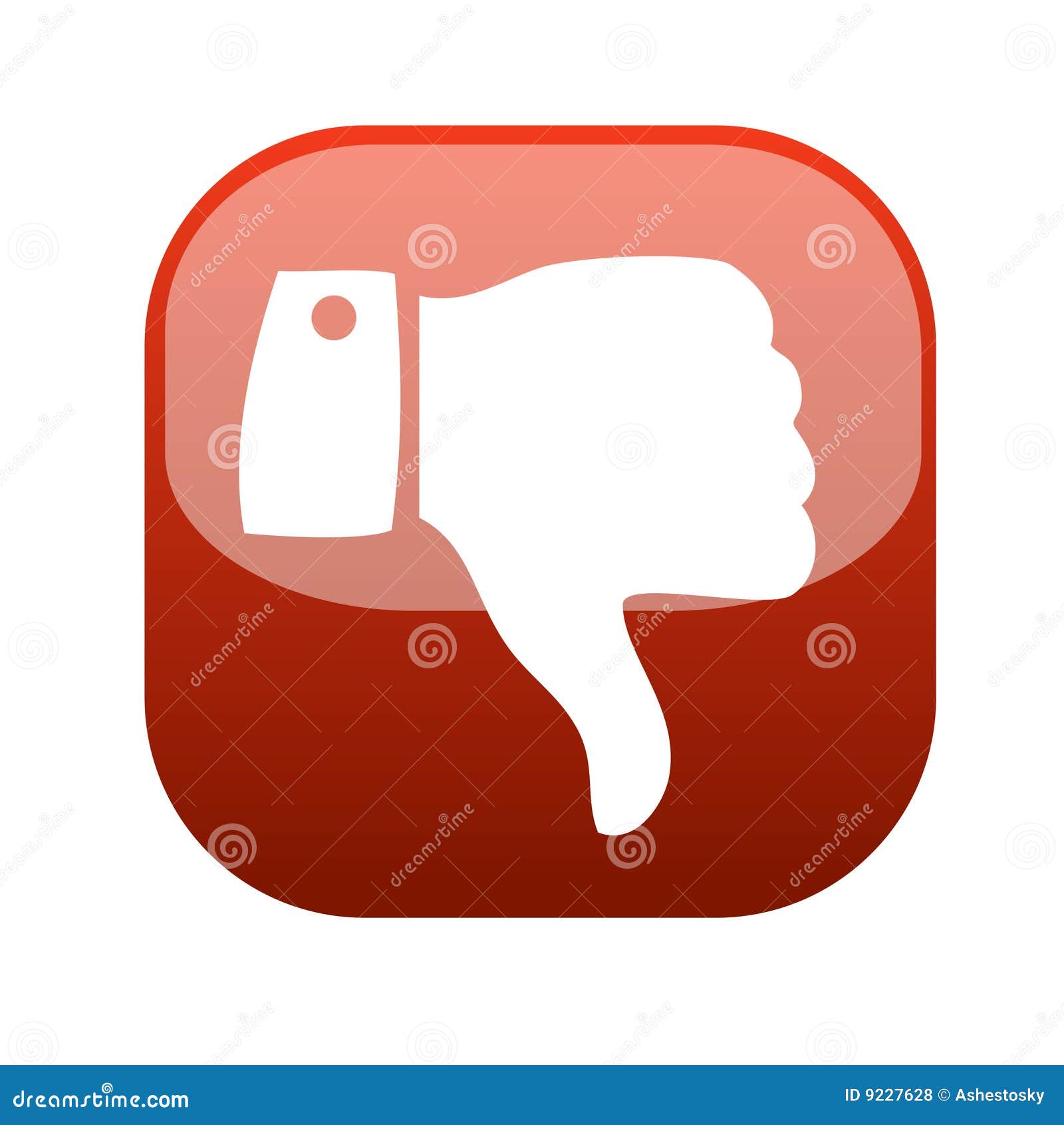 Le Pouce Font Des Gestes Vers Le Bas Le Vecteur De Graphisme ...