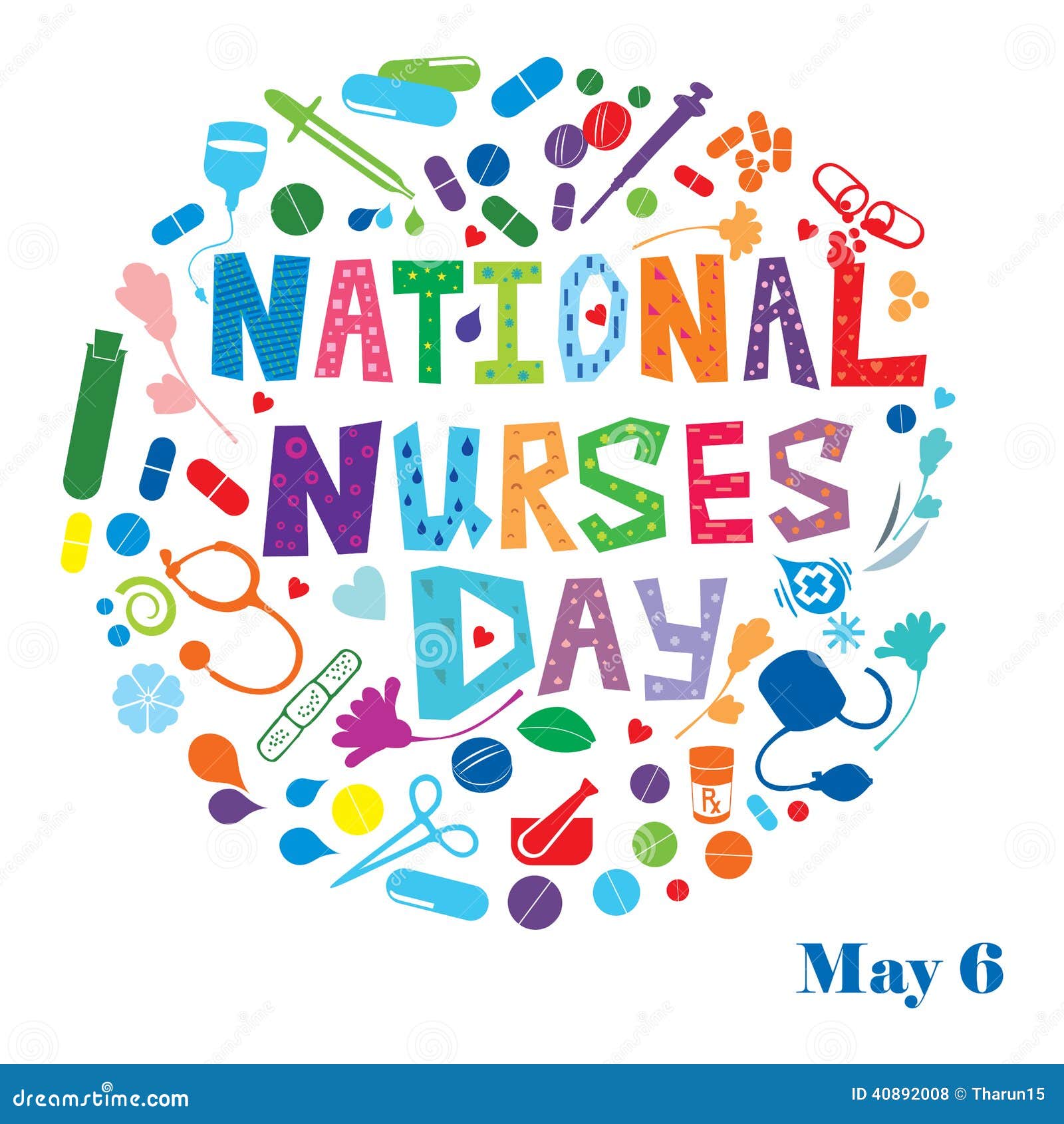 Le Ressortissant Soigne Le Jour Illustration Stock - Illustration du ...