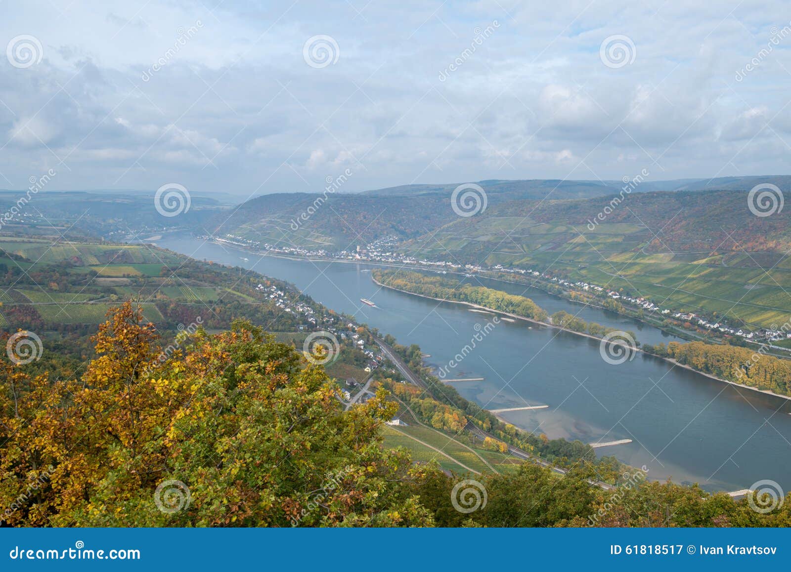 Le Rhin image stock. Image du rhin, château, historique - 61818517