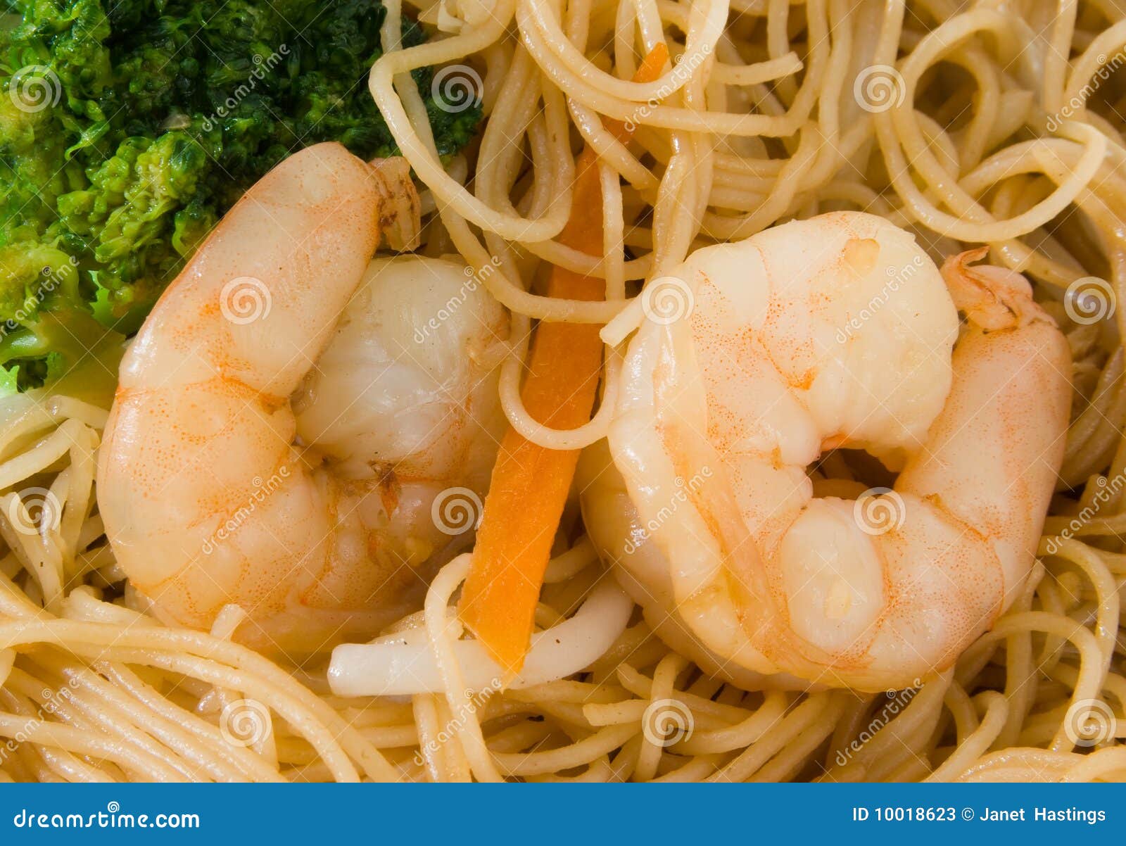 Le Roi Prawn Et Nouilles De Riz Image stock - Image du repas, seafood ...
