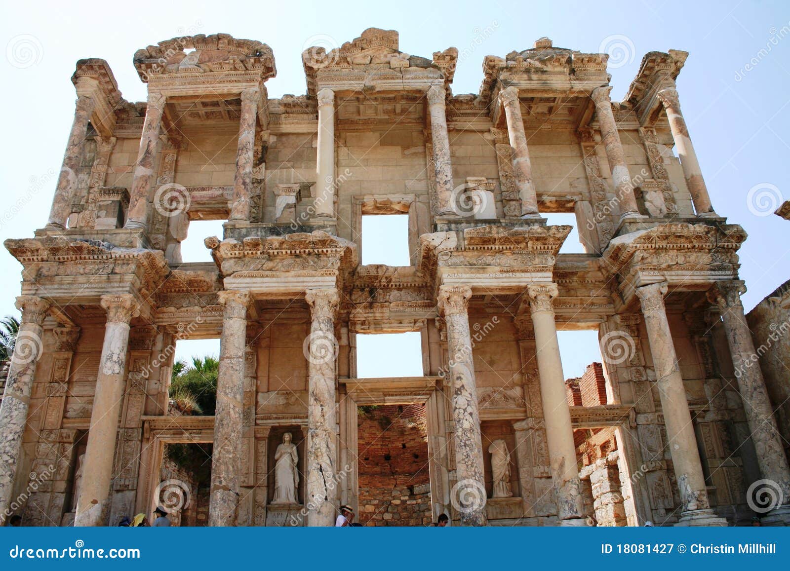 Le Rovine Di Ephesus Turchia Immagine Stock - Immagine di antico ...