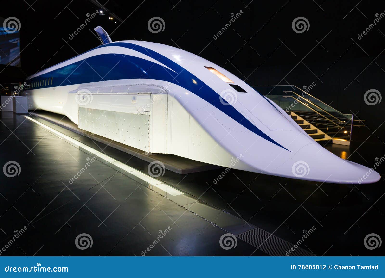 Le SCMaglev Et Le Parc Ferroviaire Photographie éditorial - Image du ...