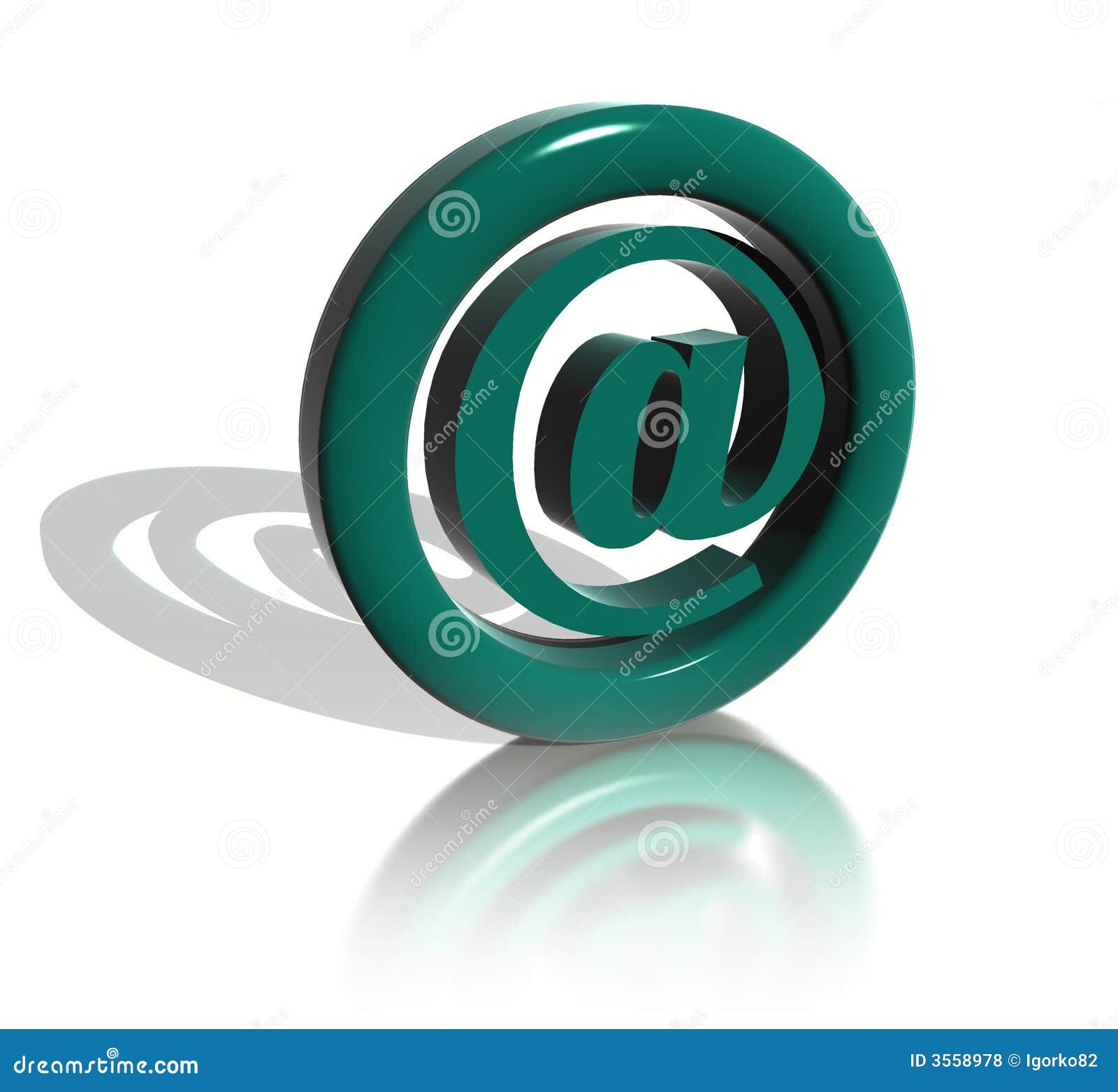 Le signe de courrier illustration stock. Illustration du alpha - 3558978