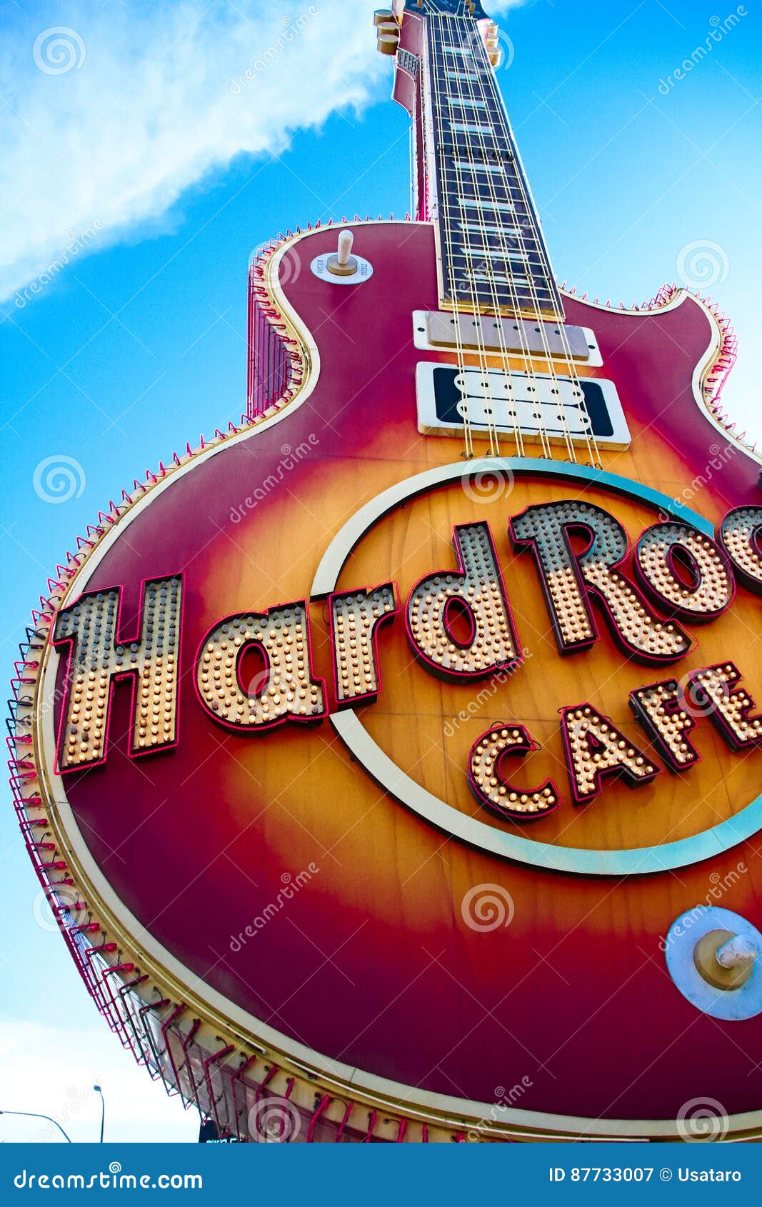Le Signe Iconique De Hard Rock Cafe Photographie éditorial - Image du ...