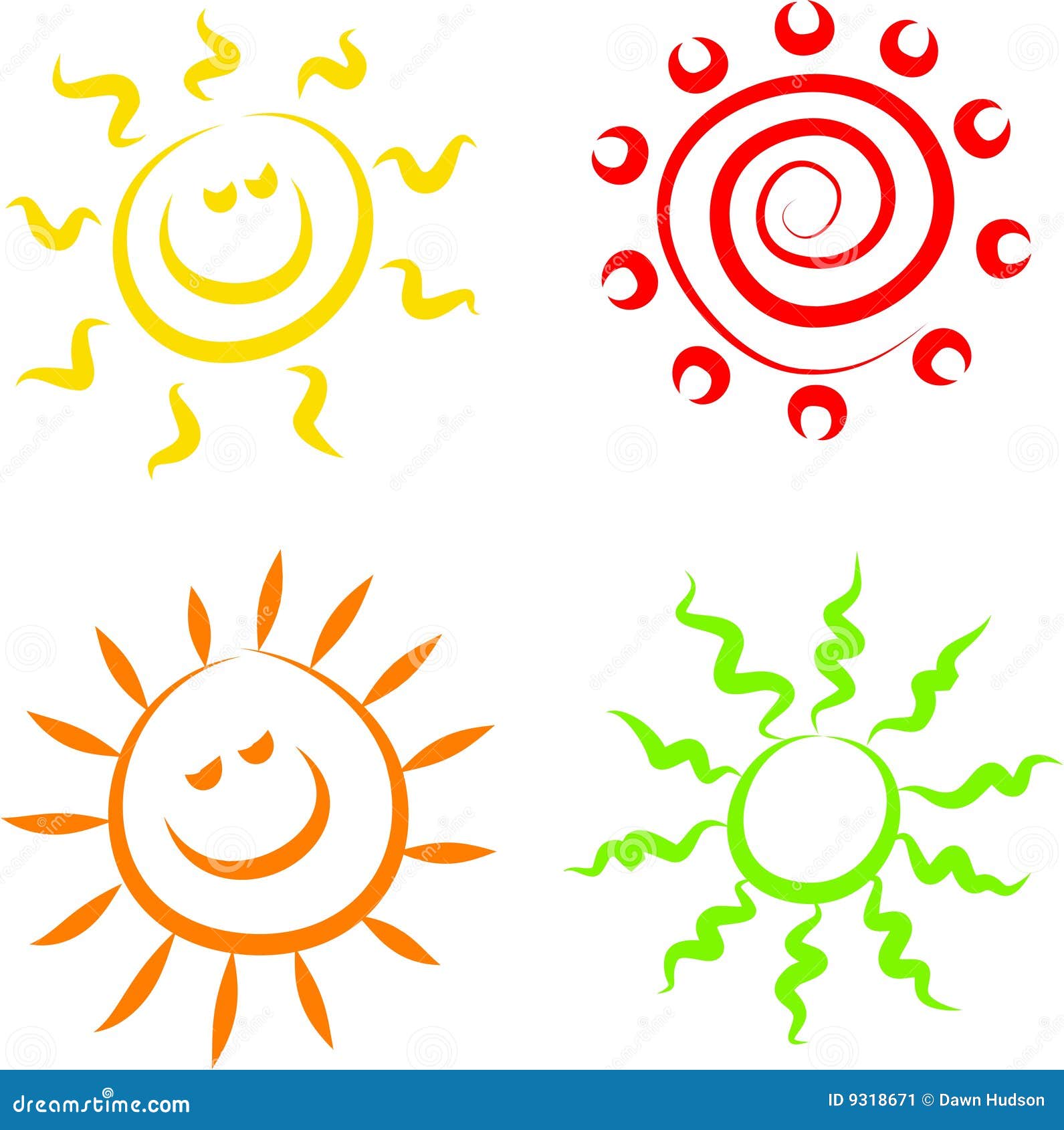 Le soleil de graphismes illustration de vecteur. Illustration du ...