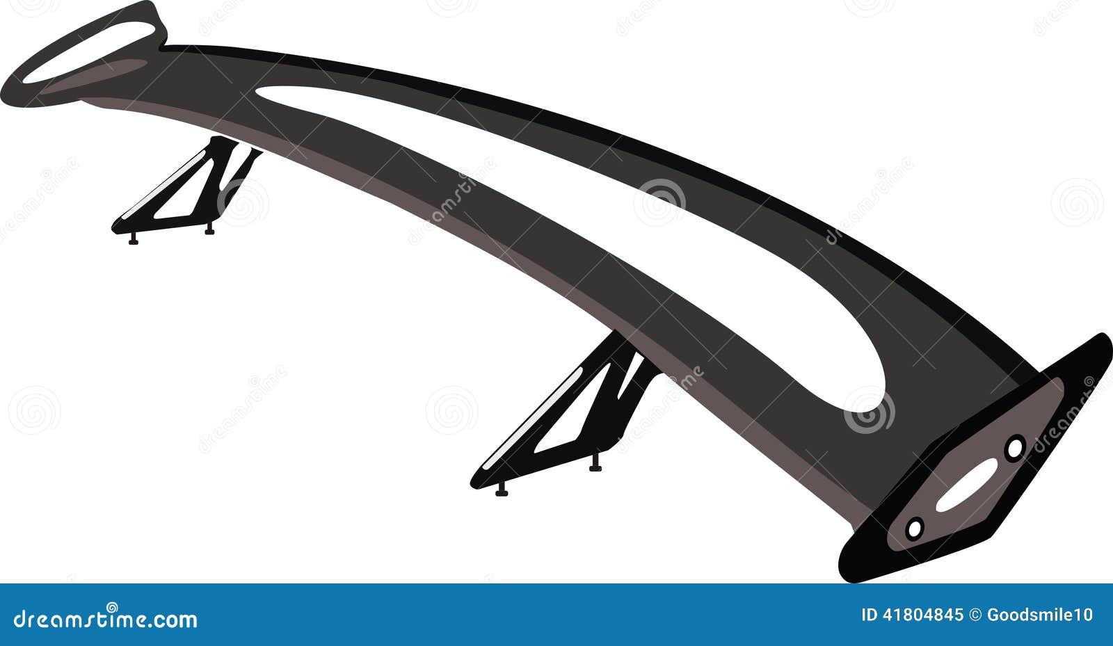 Le spoiler de la voiture image stock. Image du blanc - 41804845 Le spoiler de la voiture image stock. Image du blanc - 41804845