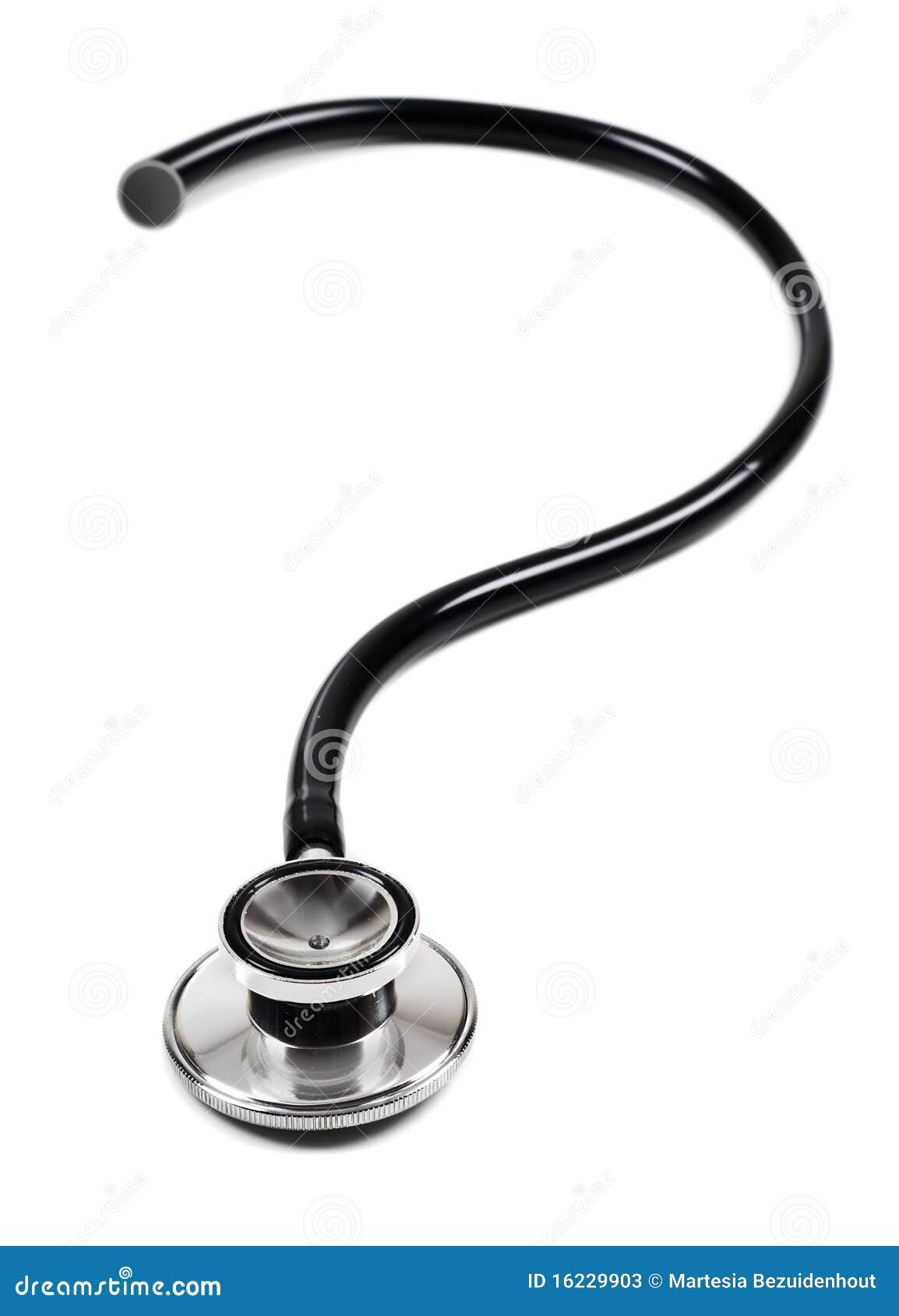 Le stéthoscope du docteur image stock. Image of cardiologie - 16229903