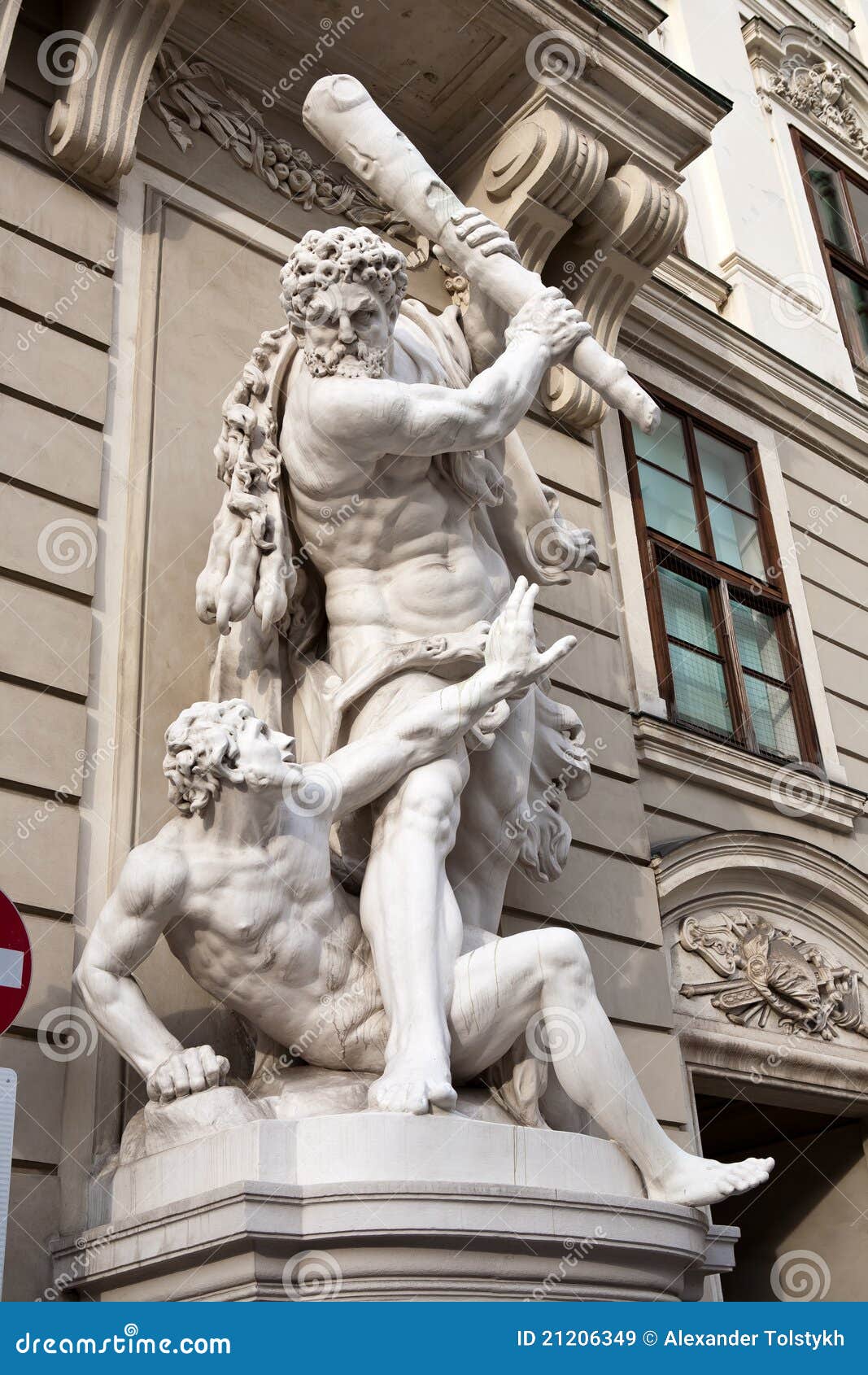 Le Statue Di Ercole a Vienna, Austria Immagine Stock - Immagine di ...