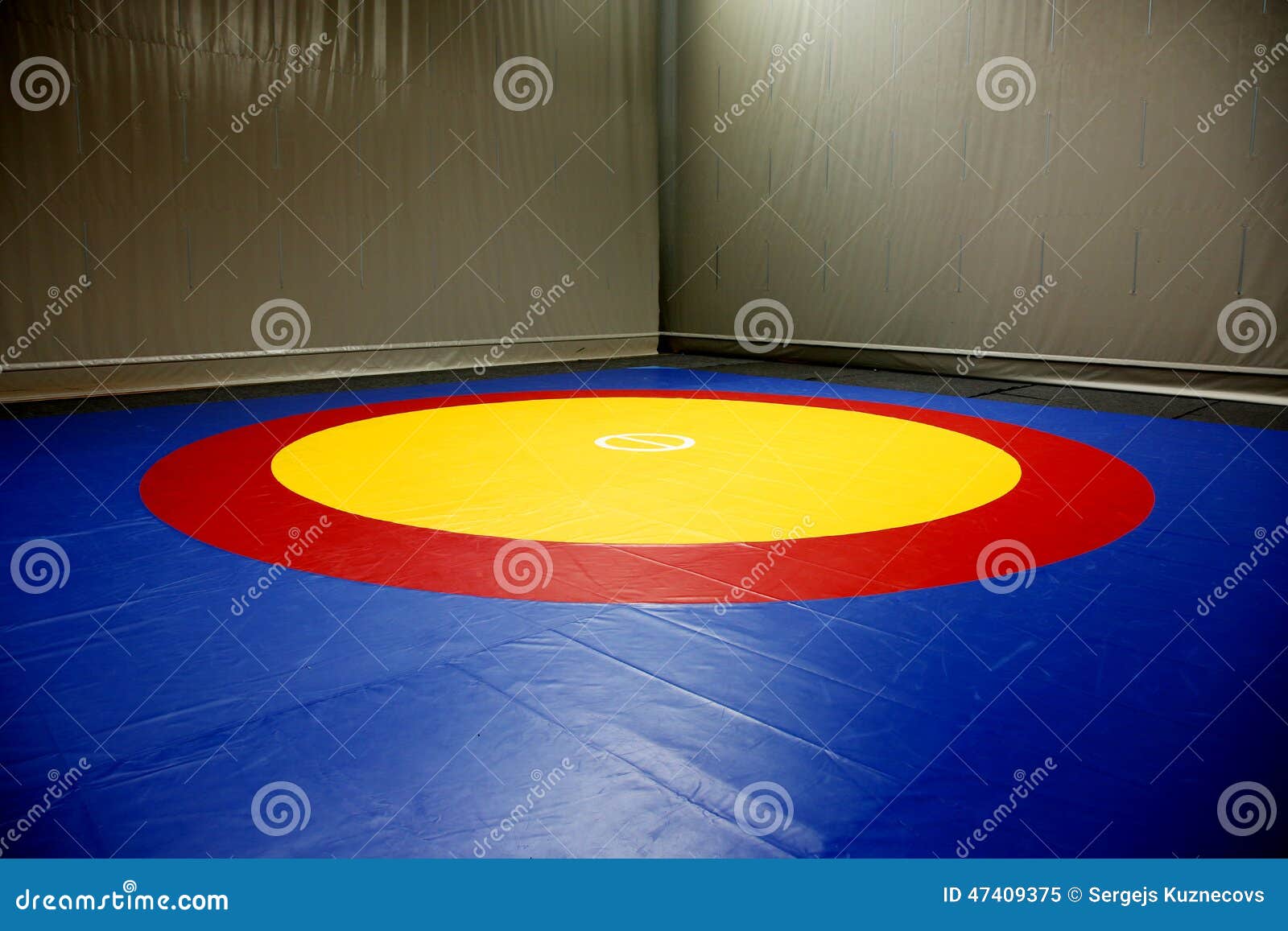 Le tapis de lutte image stock. Image du physique, action - 47409375