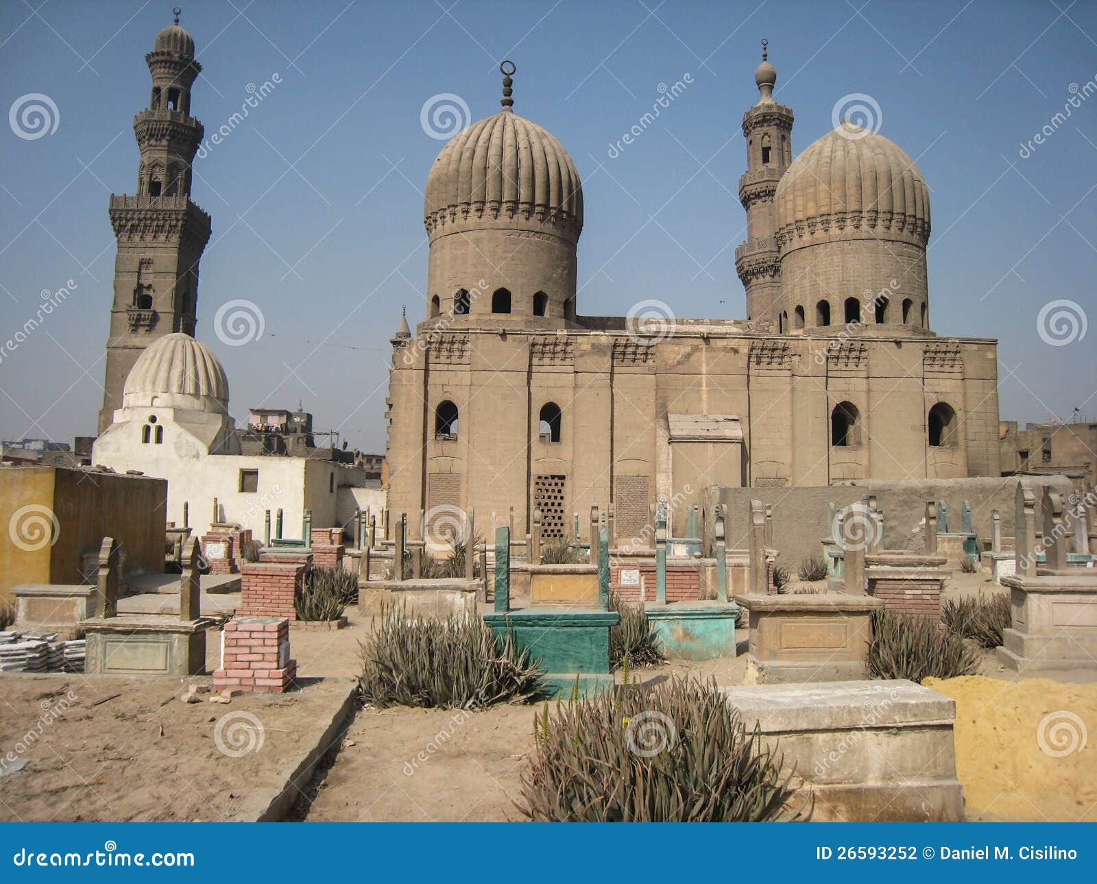 Le Tombe Dei Califfi. Cairo. L'Egitto Fotografia Stock - Immagine di ...