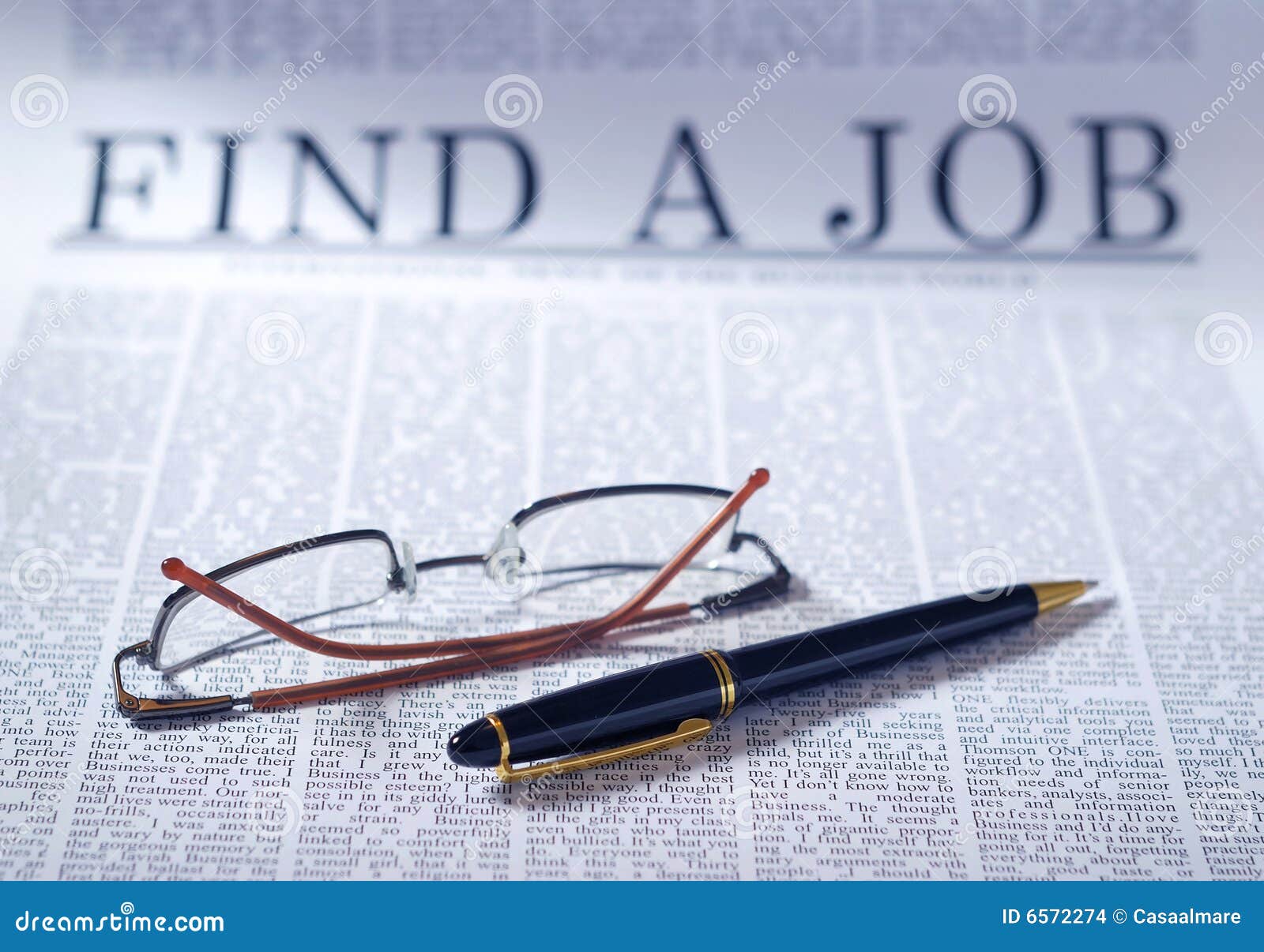 Le travail de trouvaille photo stock. Image du symbole - 6572274