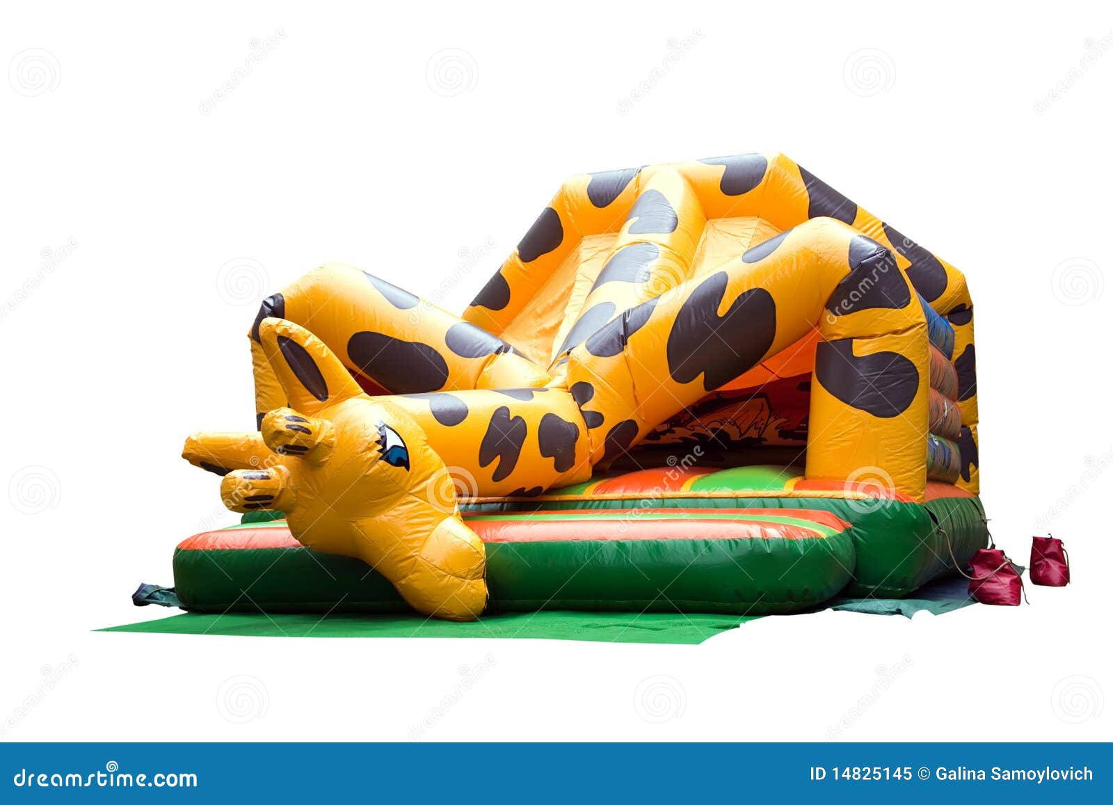 Le tremplin des enfants image stock. Image du lifestyles - 14825145