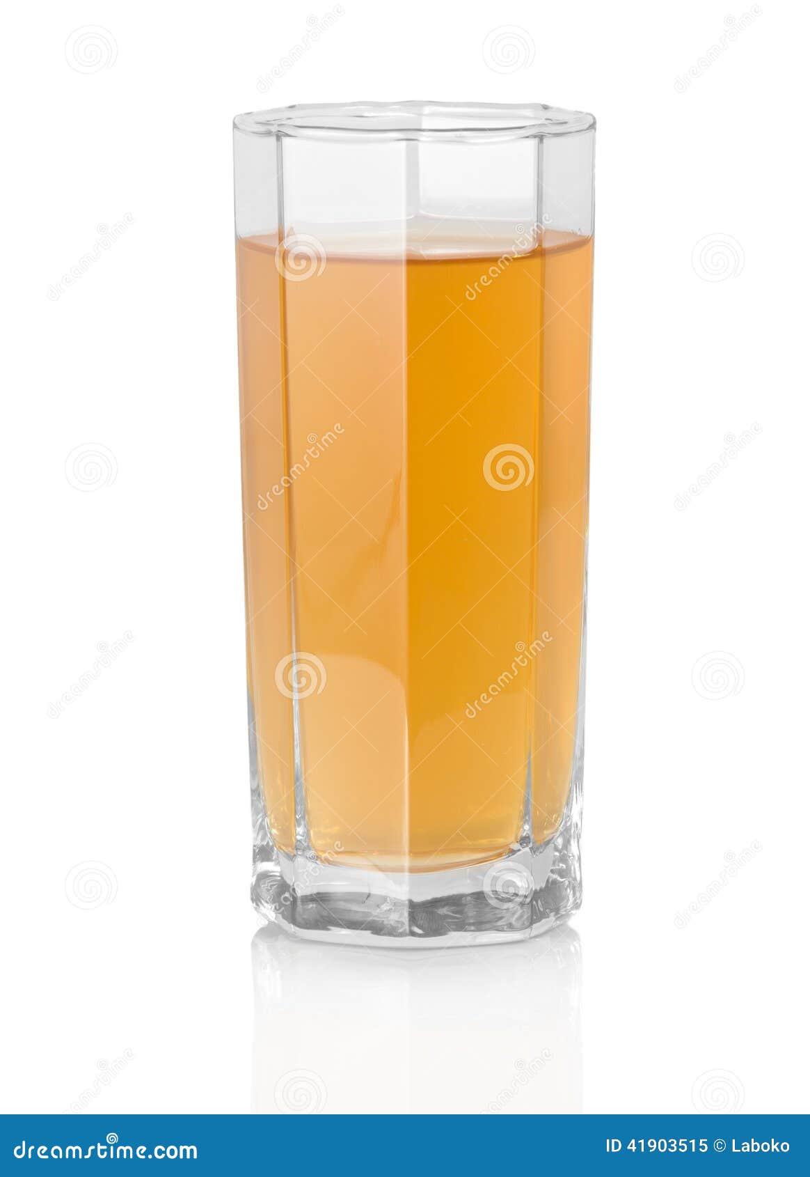 Le verre de jus de pomme image stock. Image du verrerie - 41903515