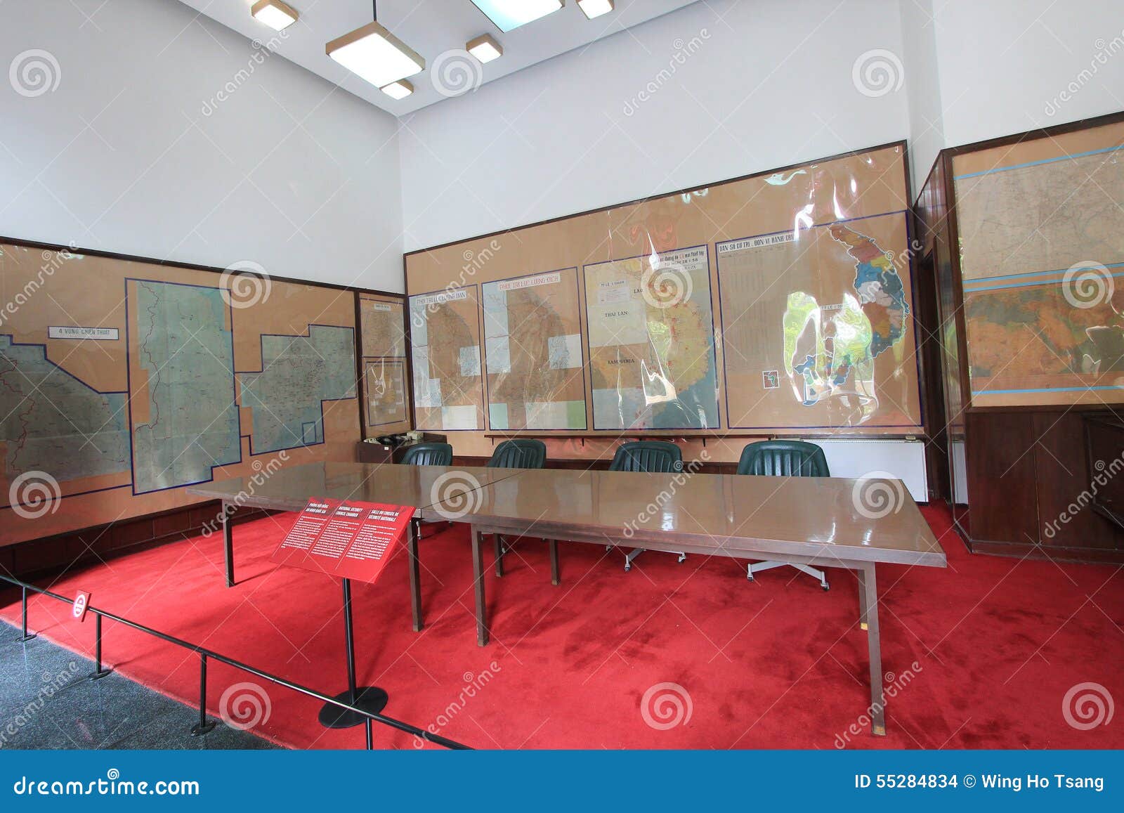 Le Vietnam Ho Chi Minh Independence Palace Image stock éditorial ...