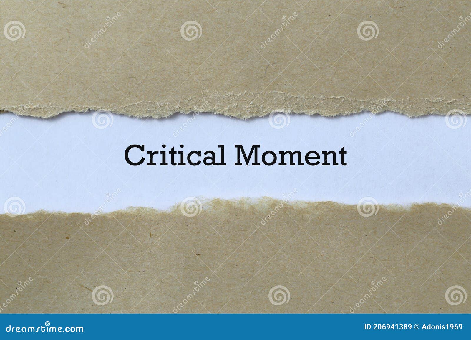 Critical moment on paper stock image. Image of illustrative - 206941389