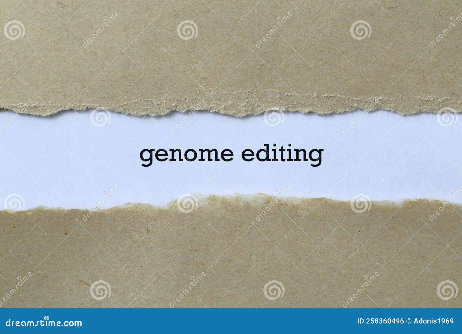 Genome Editing on White Paper Stock Photo - Image of chromosome ...