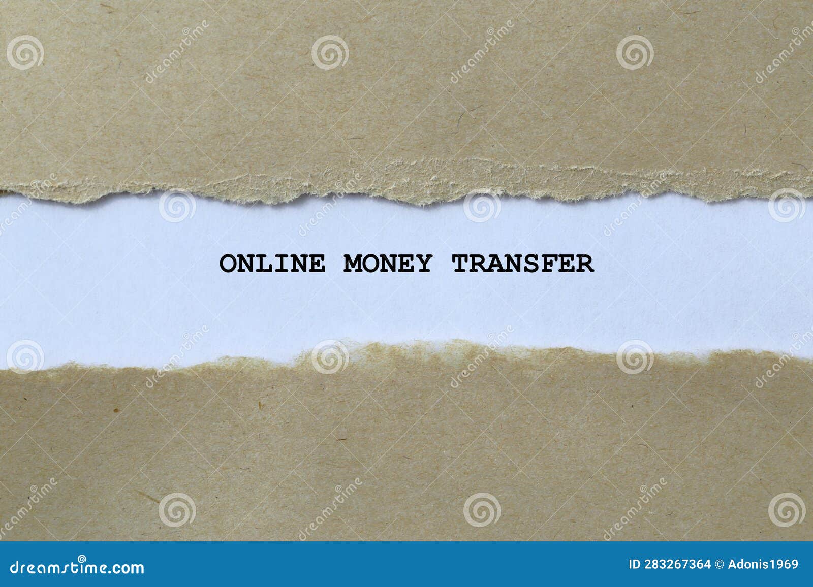 Online Money Transfer on White Paper Stock Photo - Image of gateways ...