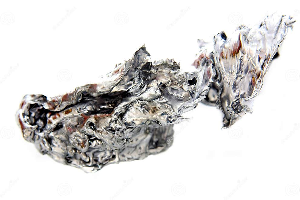 Lead stock image. Image of melted, hard, lead, silver - 8538207