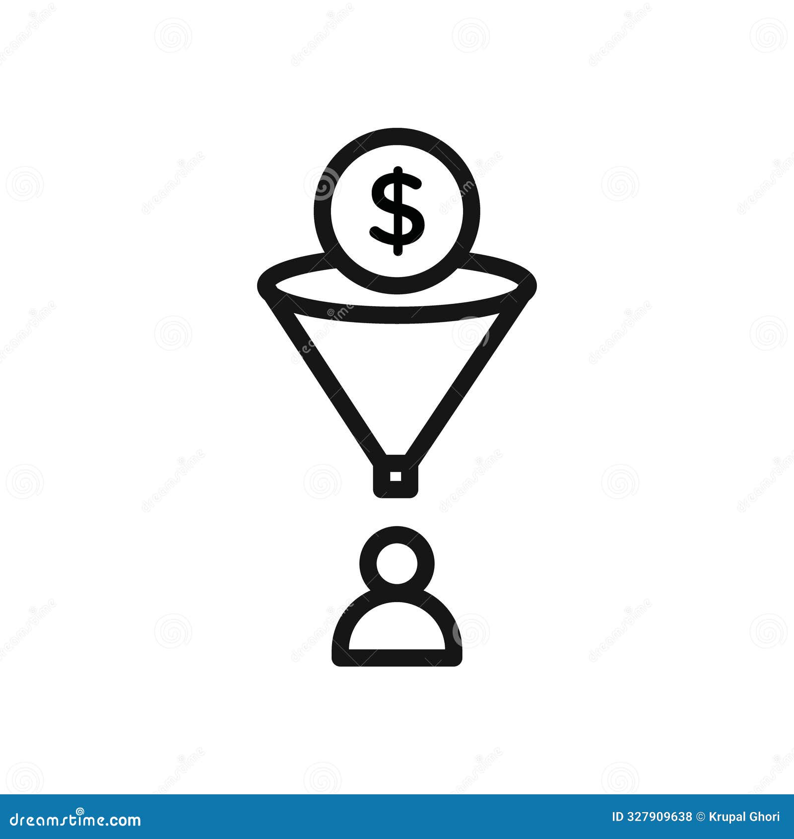 Lead Conversion Icon In Comic Style. Attract Cartoon Vector ...