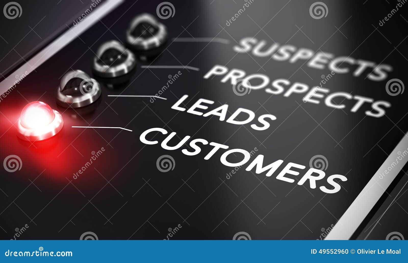 Lead Conversion Infographic Circle Vector Illustration | CartoonDealer ...