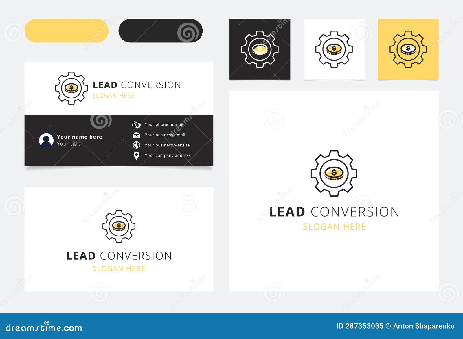 Conversion Logo Vector Illustration | CartoonDealer.com #38160112