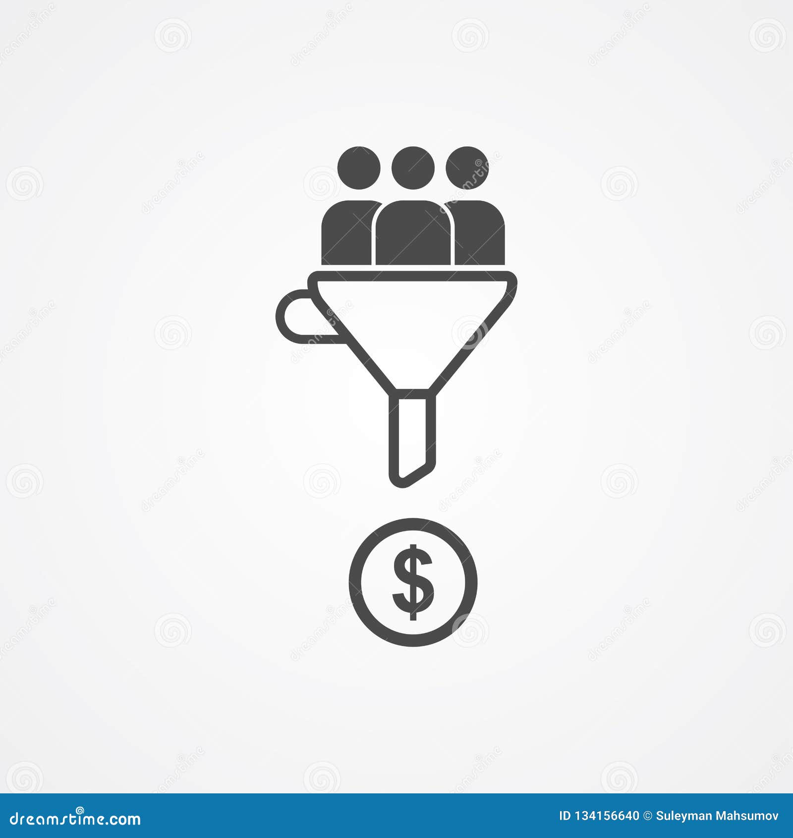 Lead Conversion Icon Symbol. Creative Sign From Crm Icons Collection ...