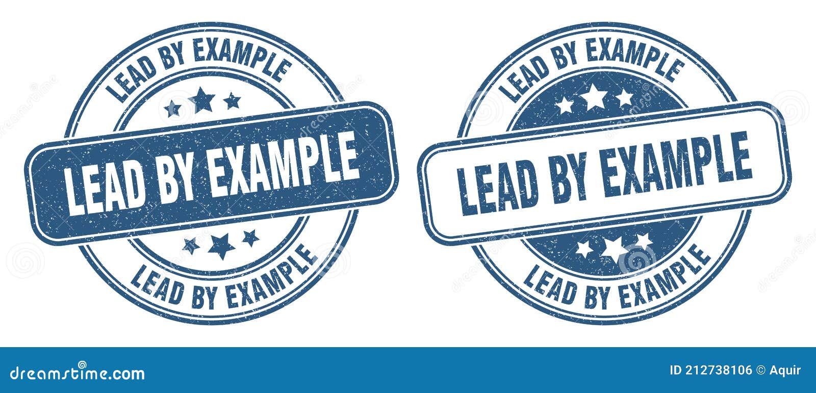 Lead by Example Stamp. Lead by Example Label. Round Grunge Sign Stock ...