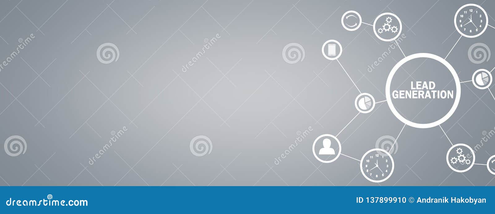 Lead Generation. Concept of Business, Network, Technology, Future Stock ...
