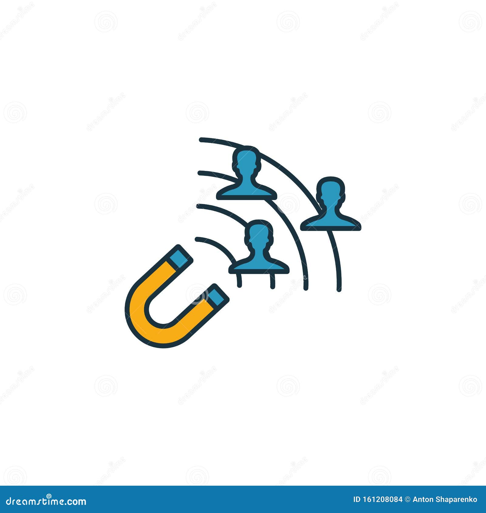 Lead Generation Icon Set. Four Elements in Diferent Styles from Content ...