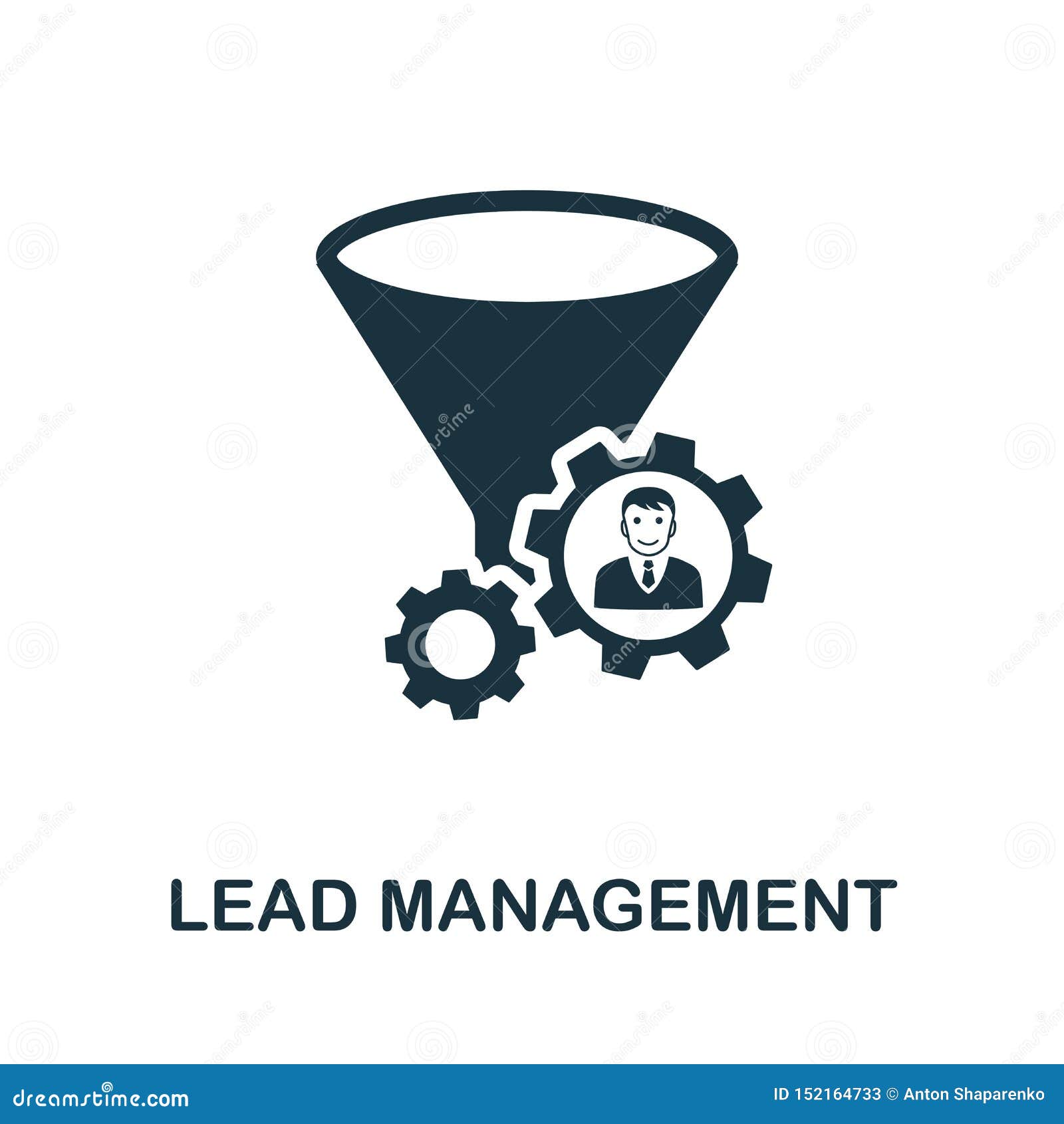 Lead Management Vector Icon Symbol. Creative Sign from Crm Icons ... Lead Management Vector Icon Symbol. Creative Sign from Crm Icons ...