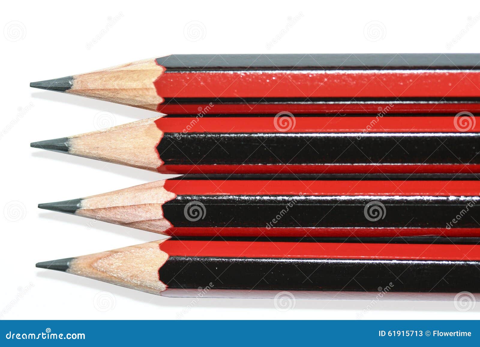 Lead pencils. stock image. Image of color, pencils, wood - 61915713