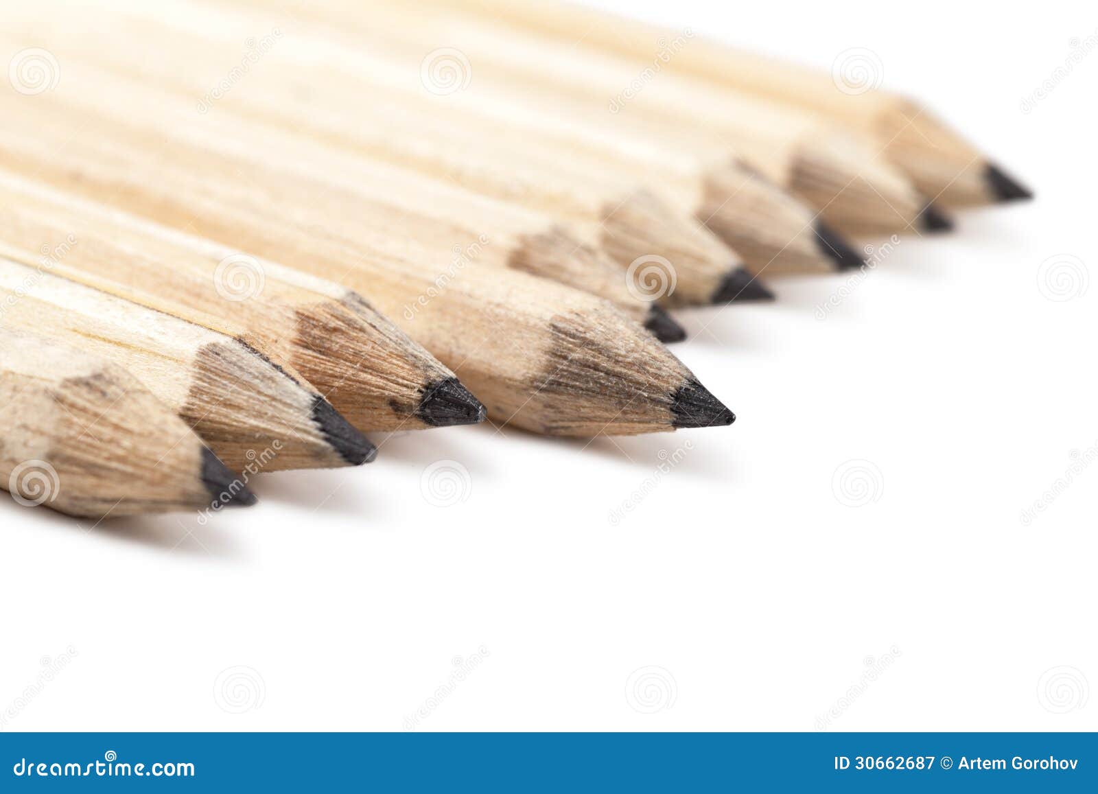 Lead pencils stock image. Image of leadership, learning - 30662687