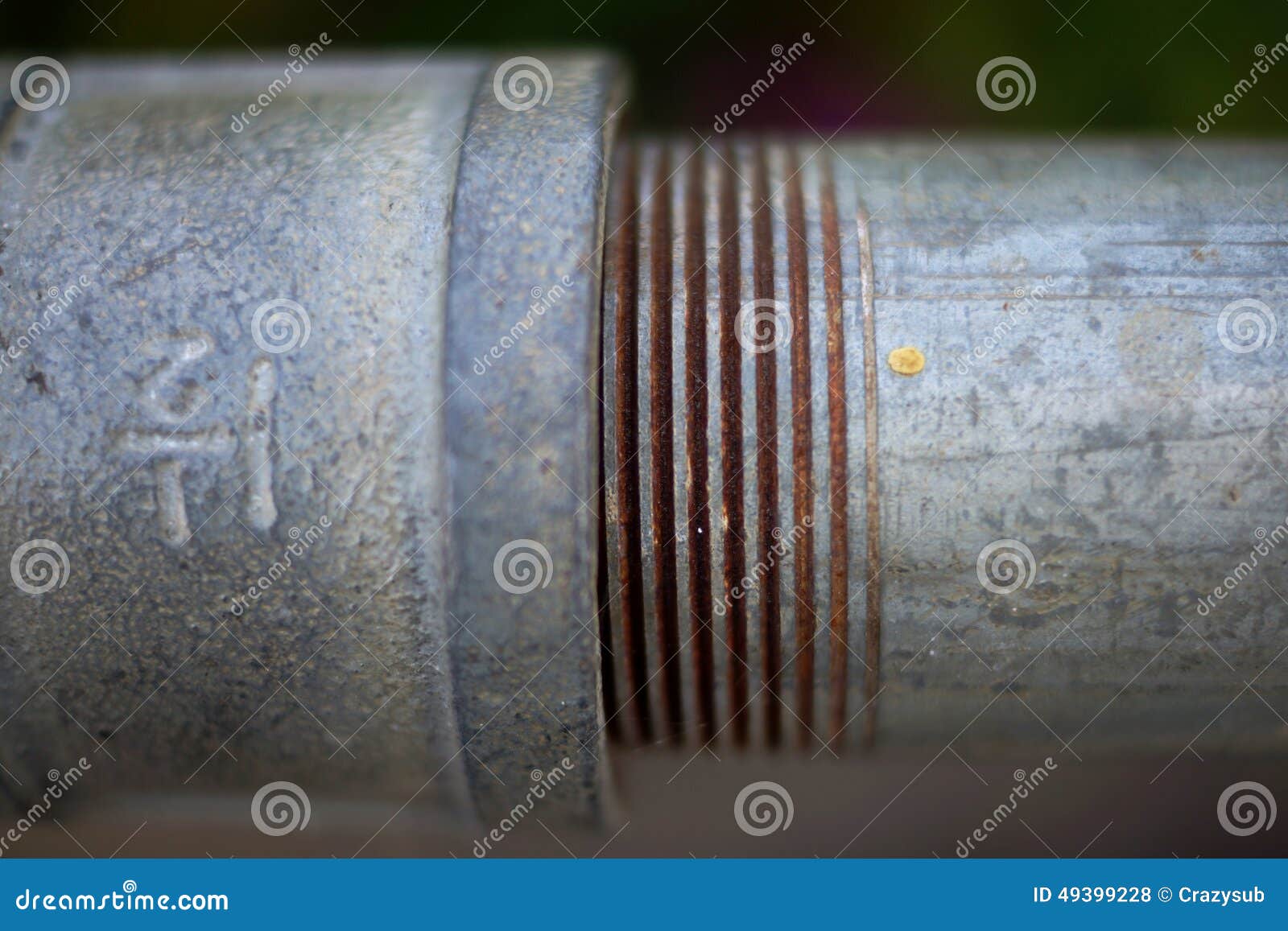 Lead pipe stock photo. Image of tube, technology, steel - 49399228