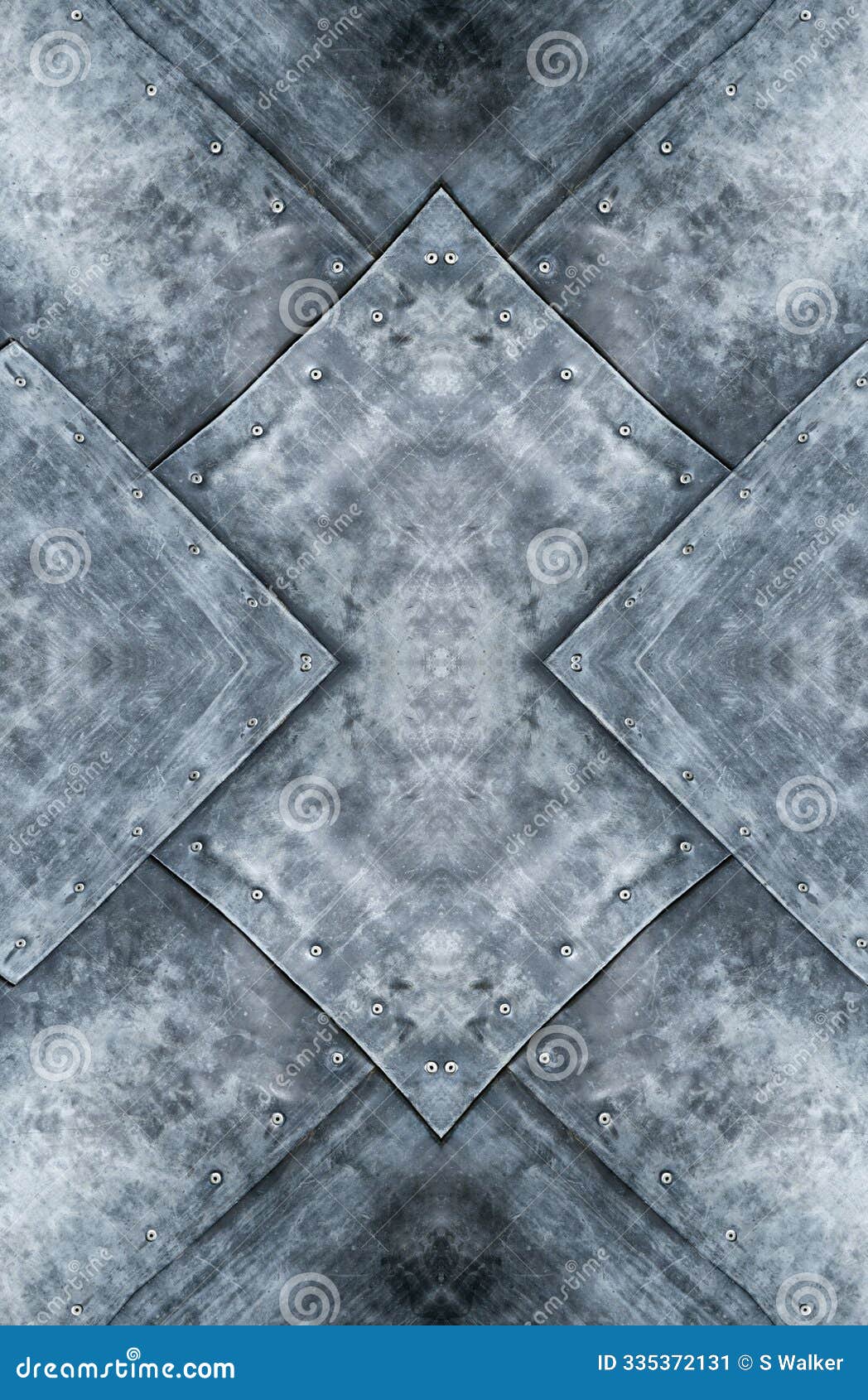 Lead Plates, Riveted Together. Abstract Background. Stock Image - Image ...