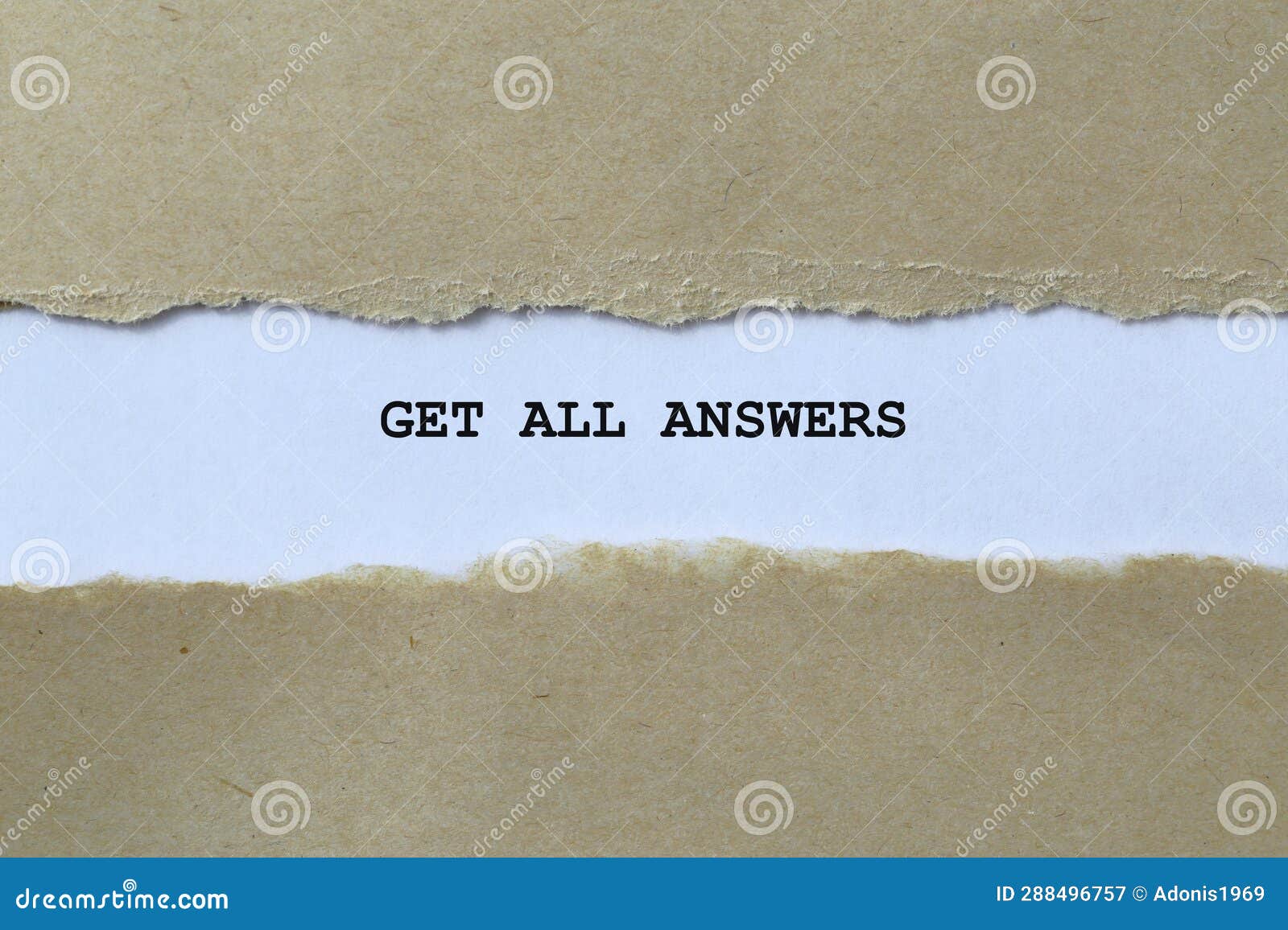 Get All Answers on White Paper Stock Image - Image of asked, knowledge ...