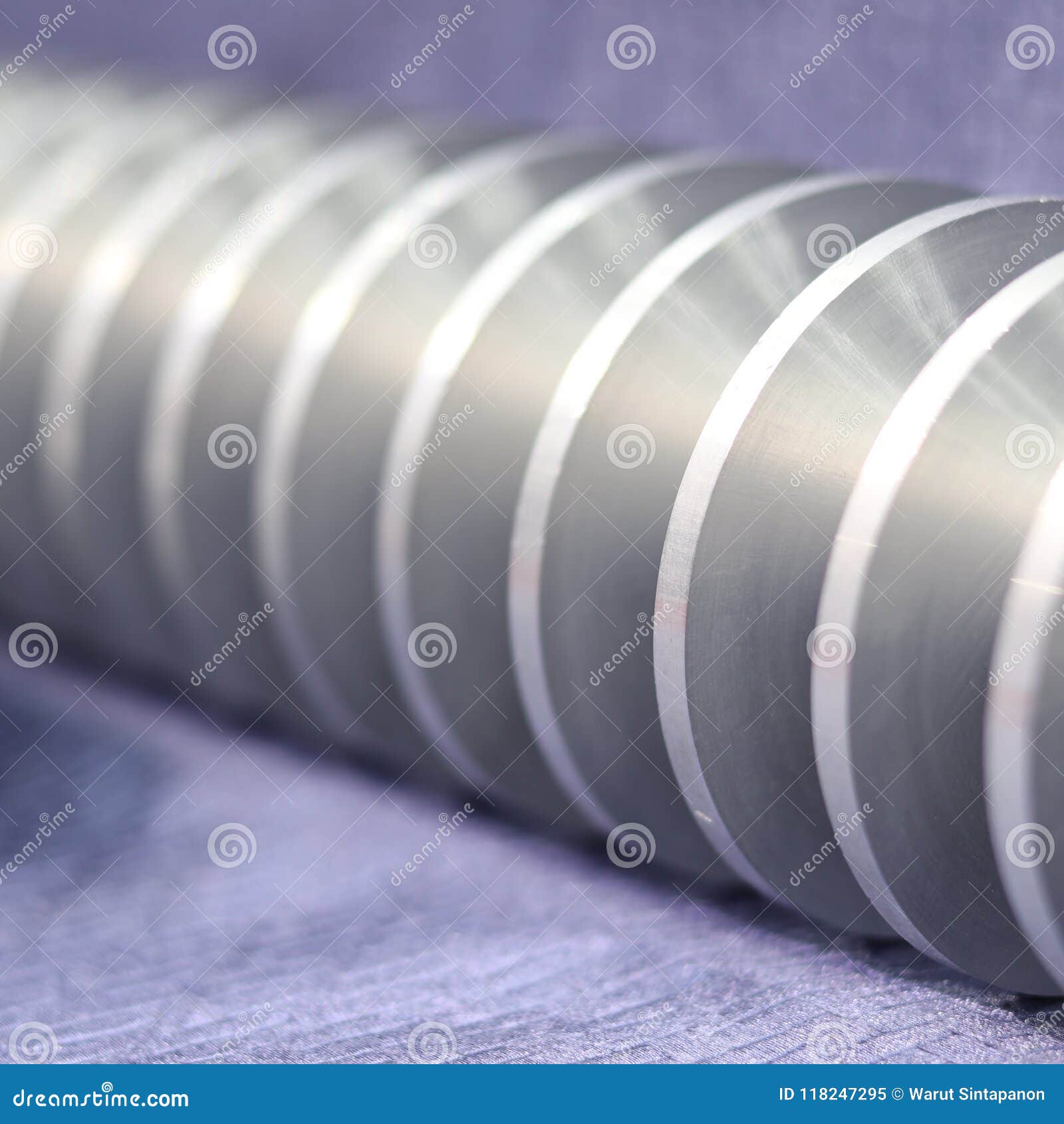 Lead Made by Machining Process ; Stock Image - Image of lubricant ...